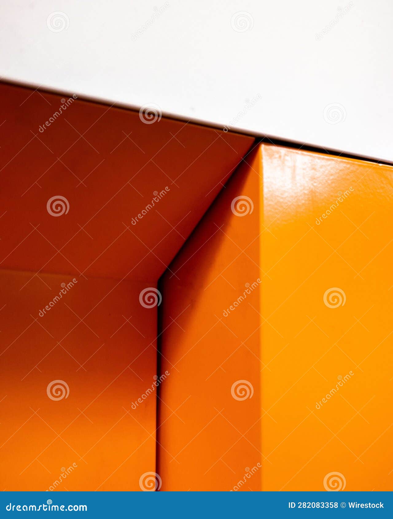 Minimalist Interior Design Featuring an Angled Corner between Two ...