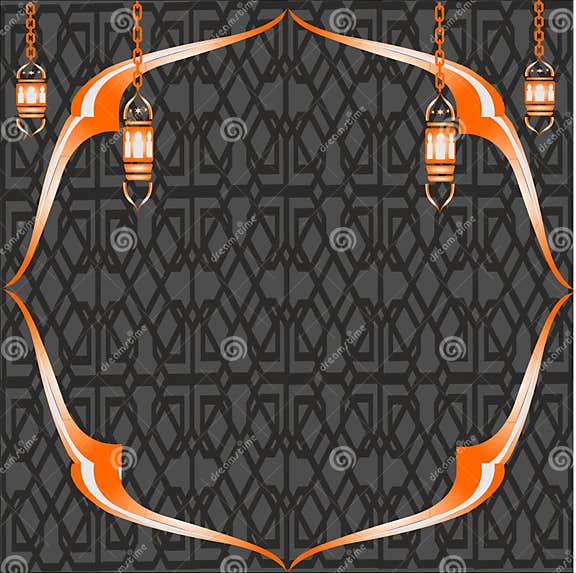 Minimalist Islamic Vector Background Design Stock Vector - Illustration ...