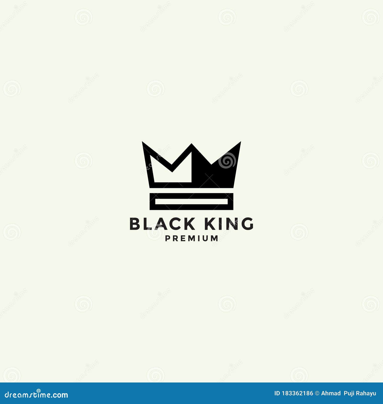 Minimalist King Crown Logo Design Template Vector Stock Vector ...