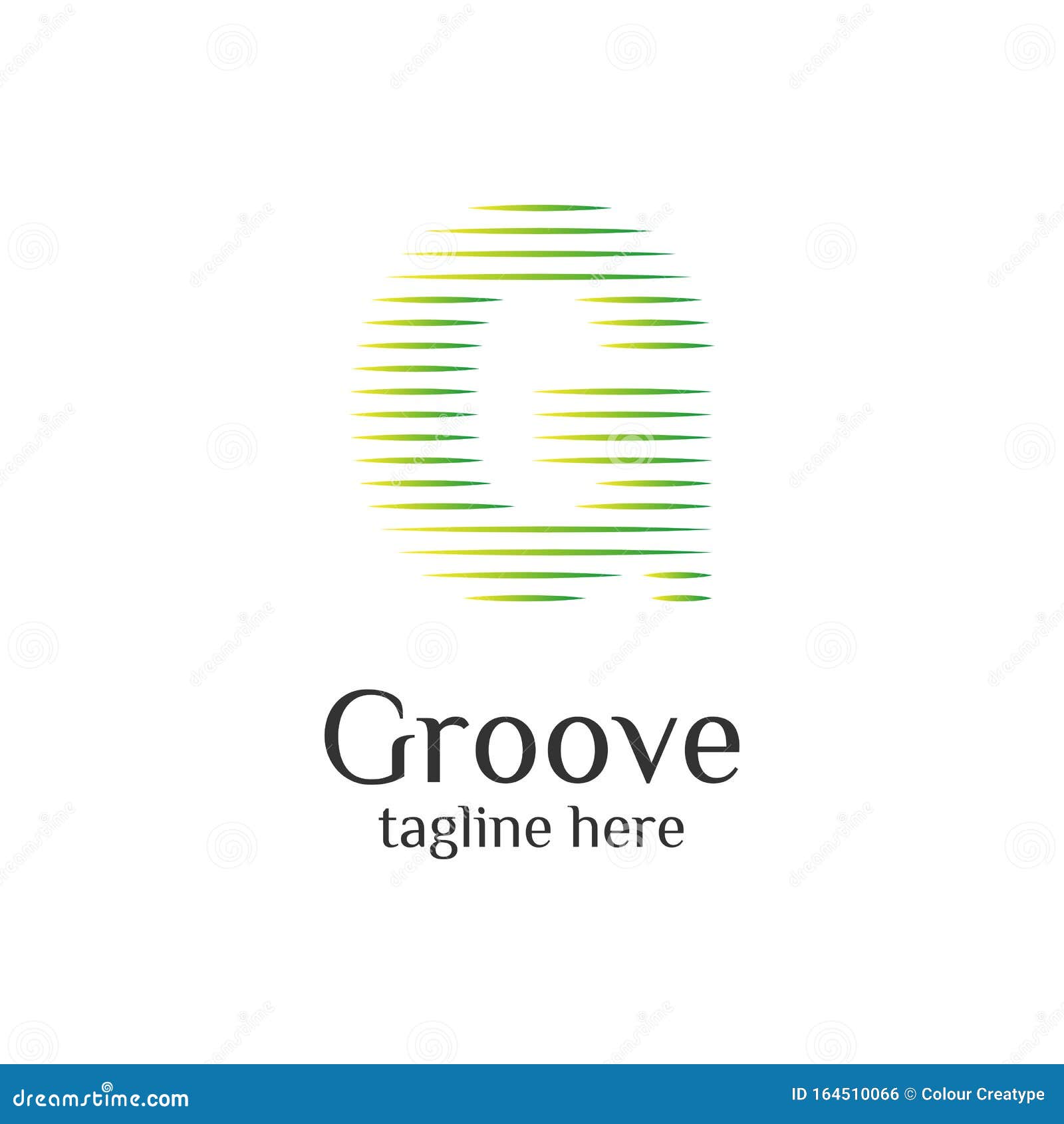 Minimalist Letter G with Wave Water Logo Template Stock Vector ...