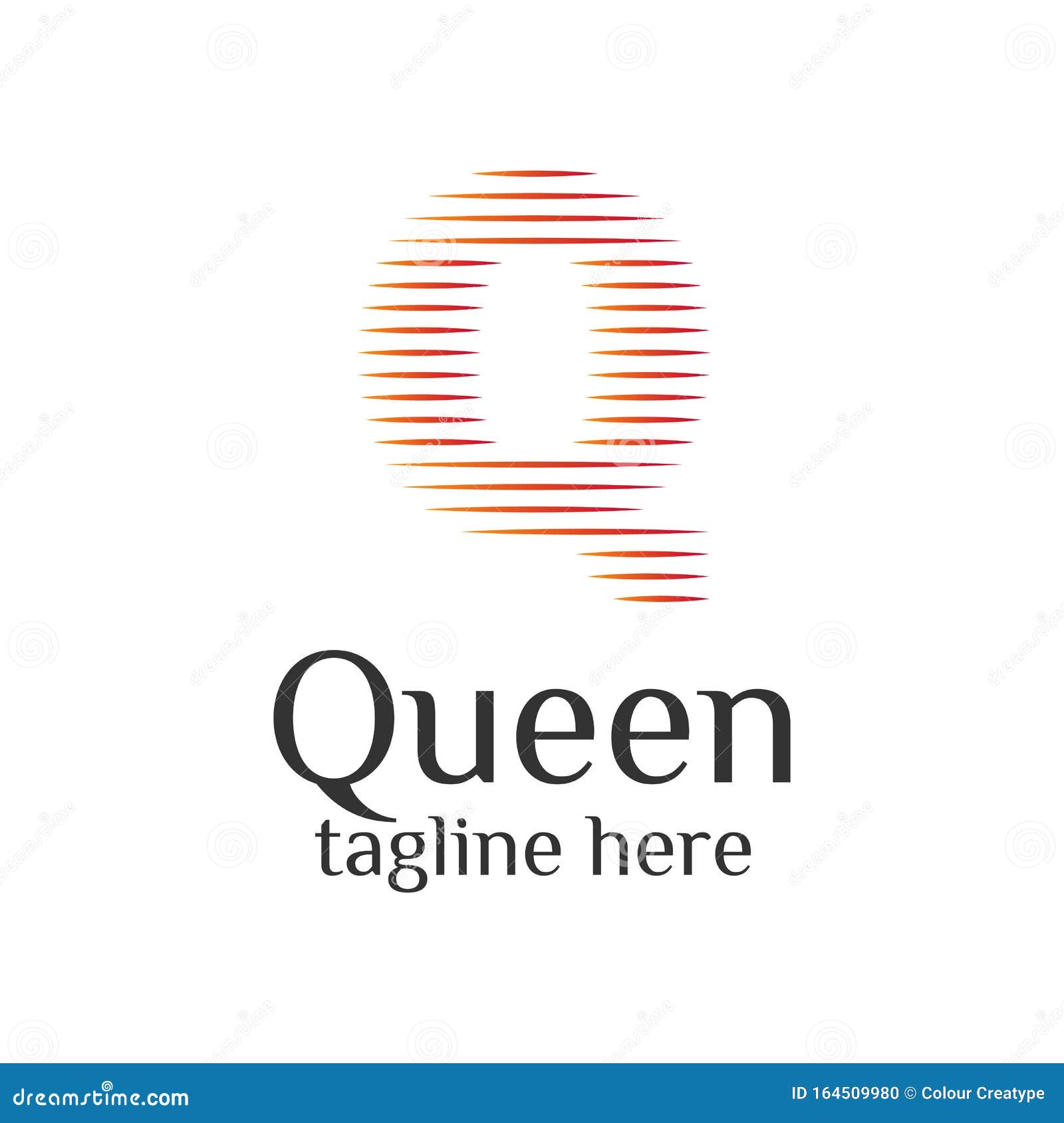 Minimalist Letter Q with Wave Water Logo Template Stock Vector ...