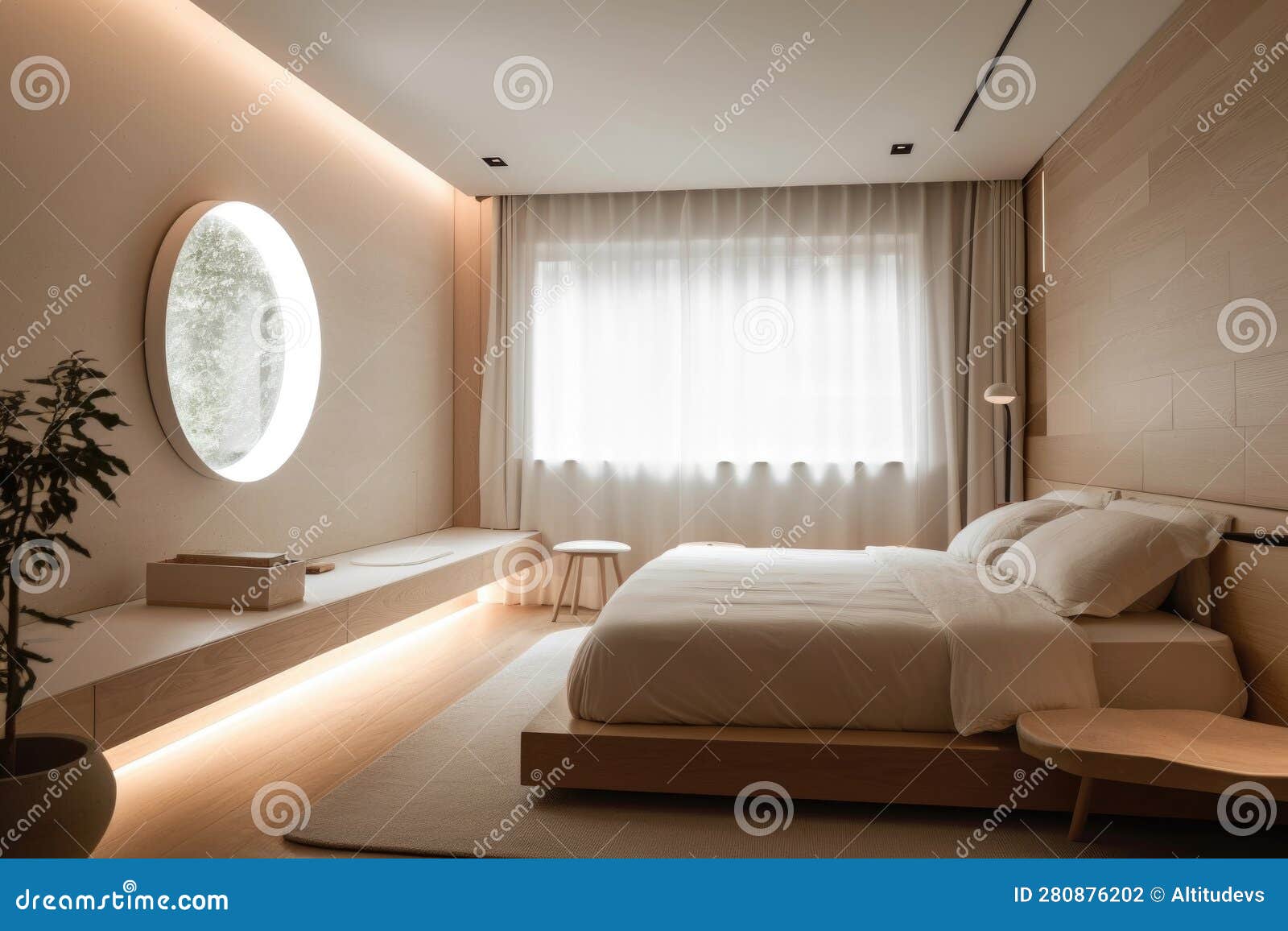 Minimalist Lifestyle, with Minimal Clutter and Stress Stock ...