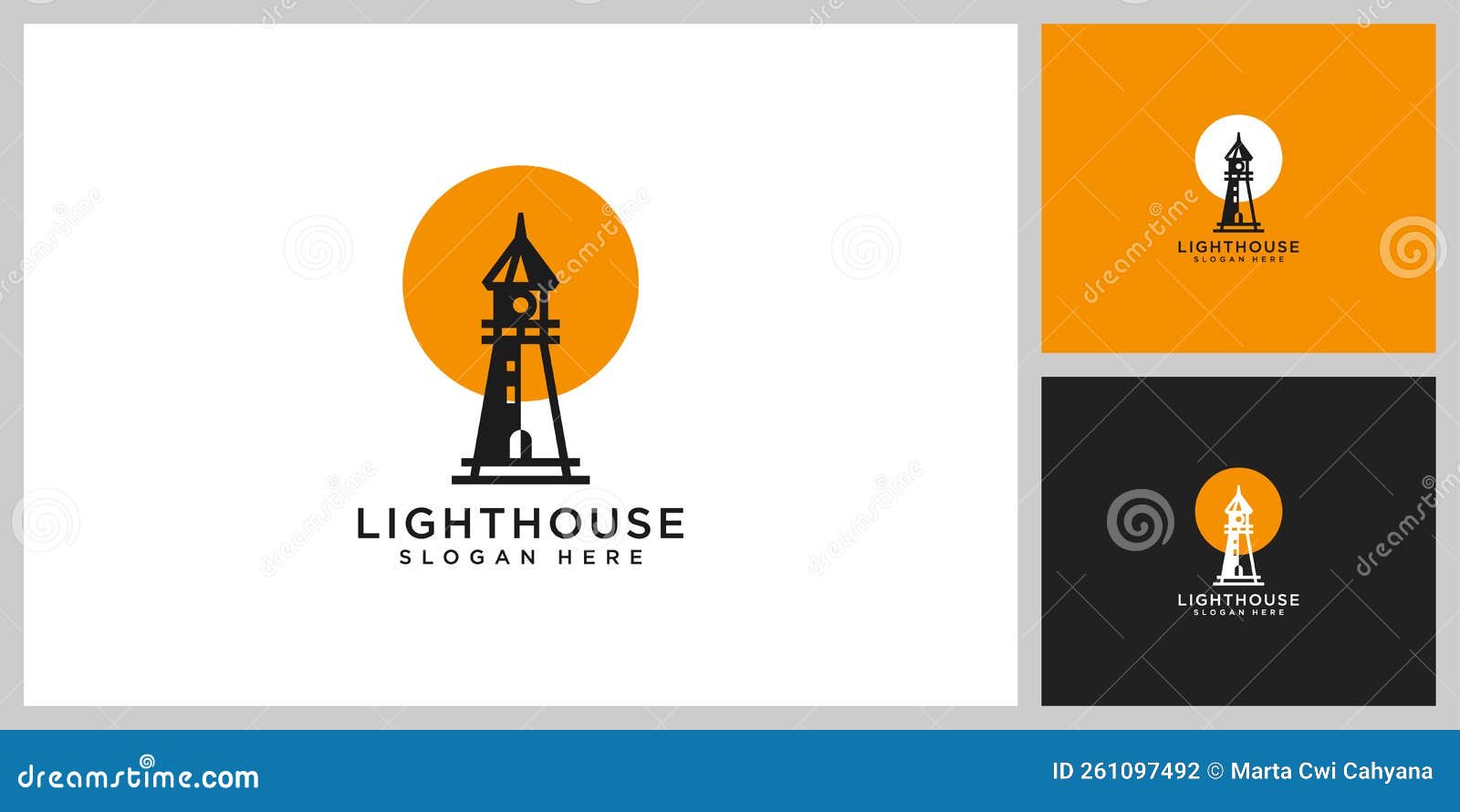 Minimalist Line Abstract Lighthouse Logo Design Stock Vector ...