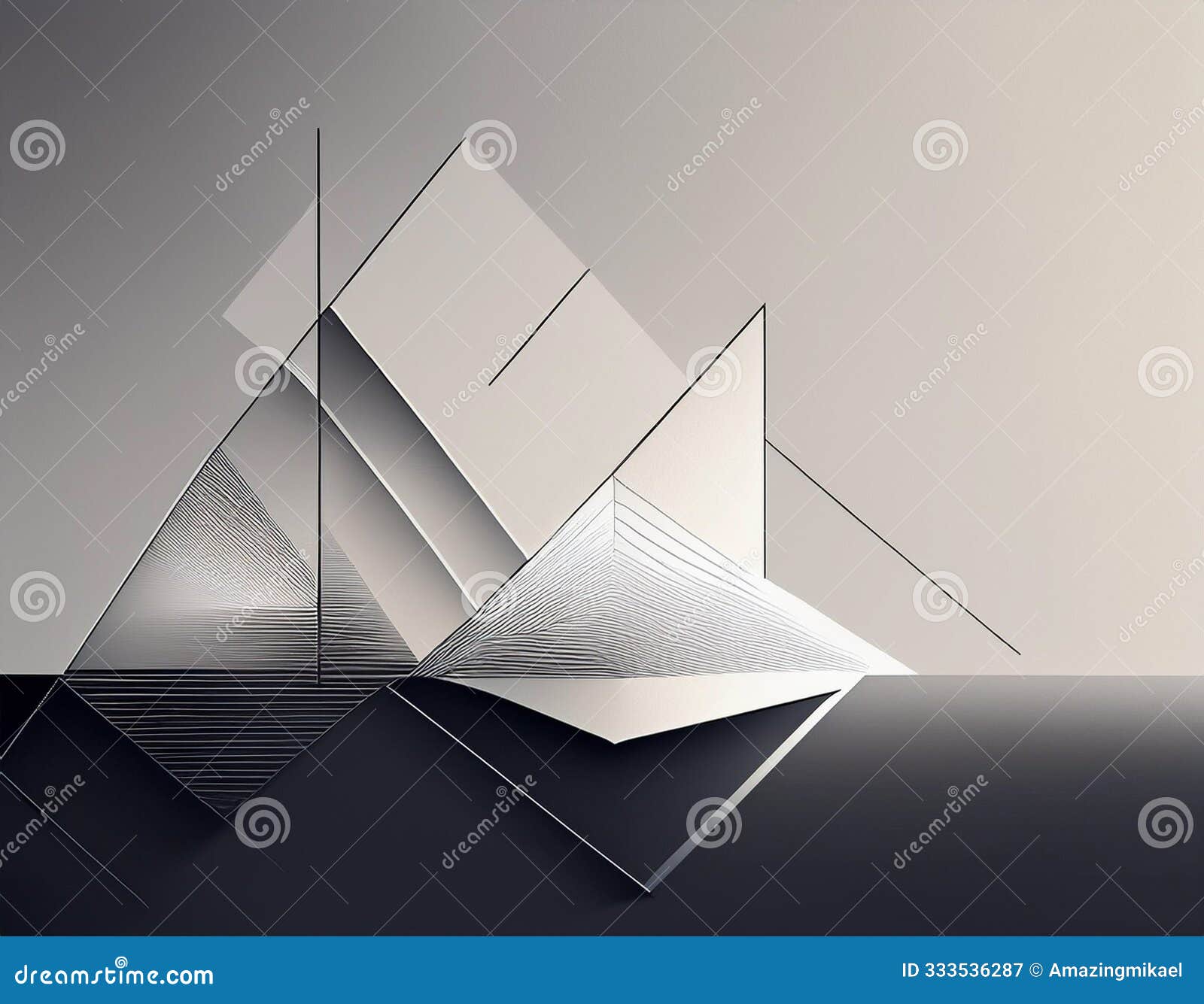 Minimalist Line Art with Abstract Geometric Patterns Clean, Simple ...