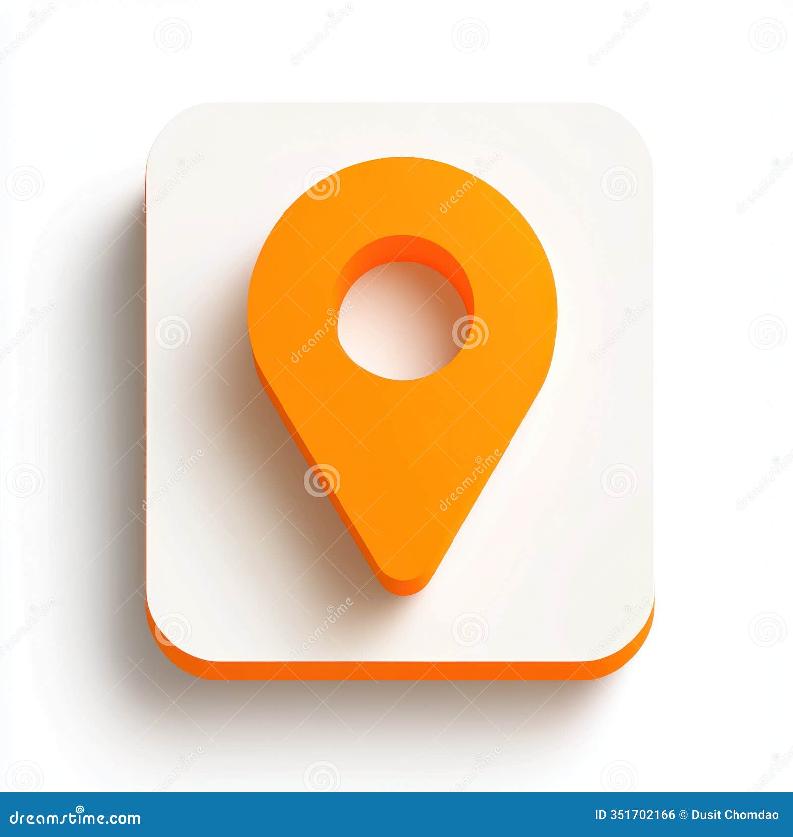 Minimalist Location Pin Icon With Plus Sign Overlay Cartoon Vector ...