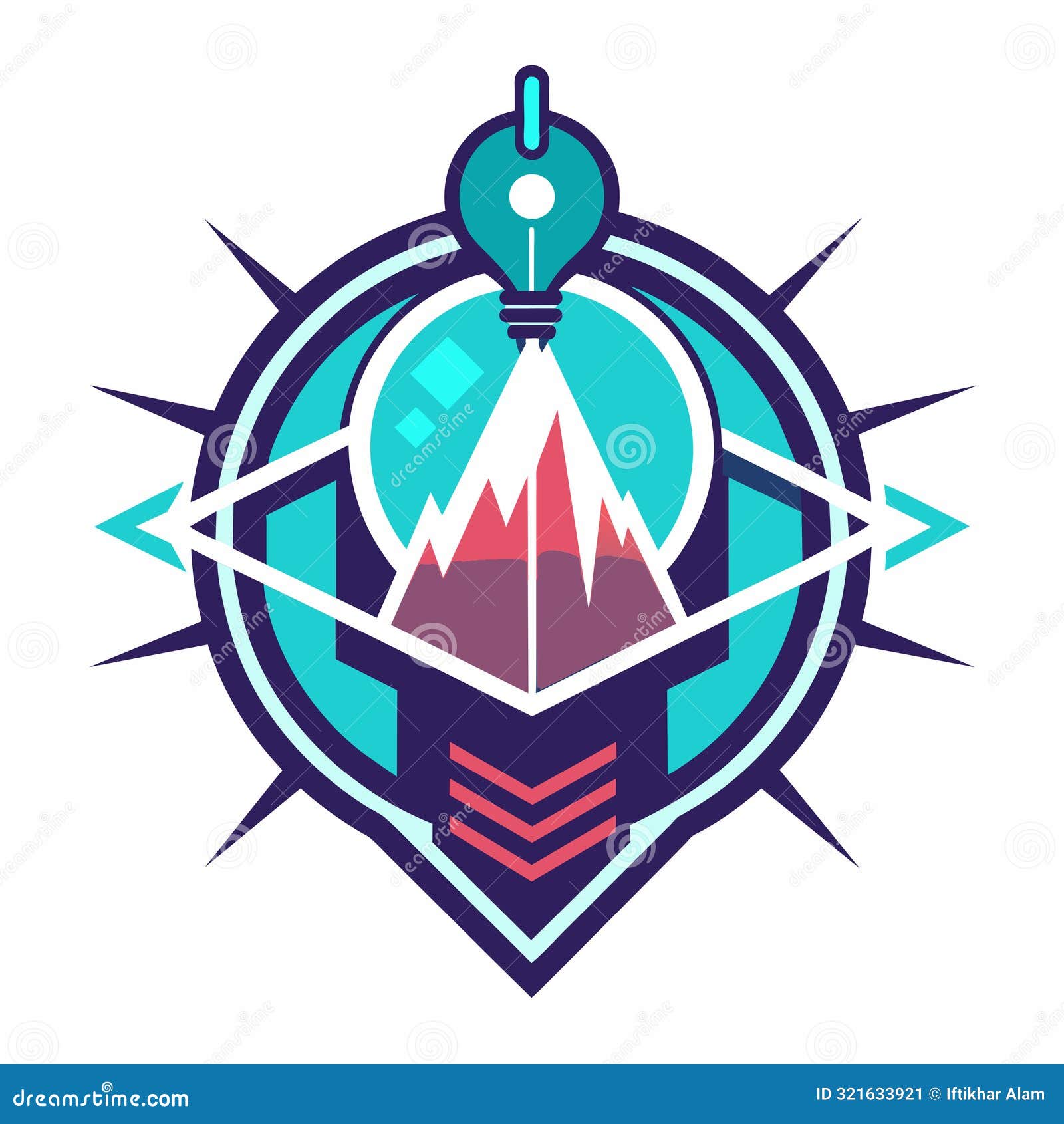 Forward Thinking Entrepreneur Person Dreams Big, Envisioning Success In ...