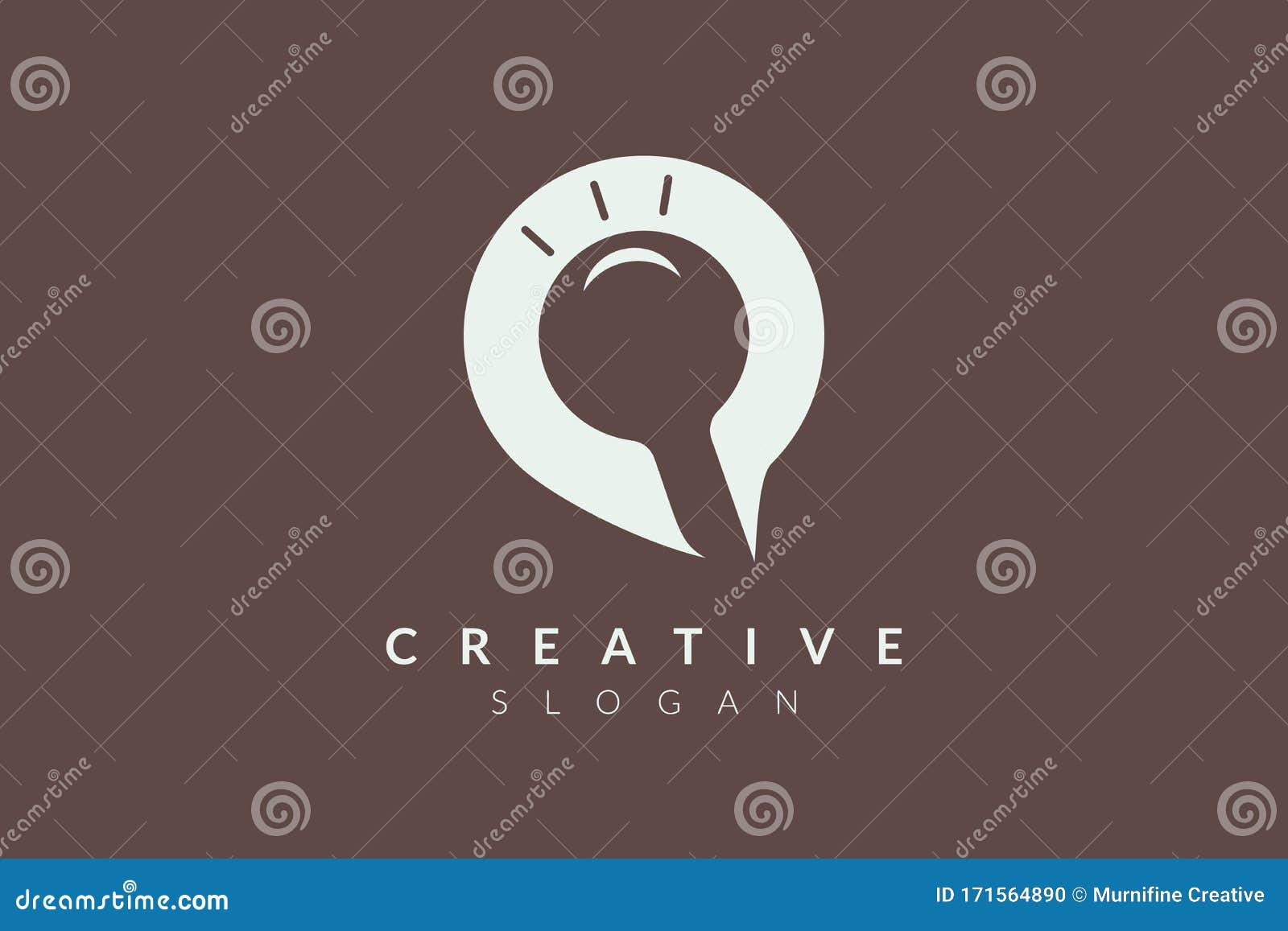 Minimalist Magnifying Logo and Icon Design Stock Vector - Illustration ...