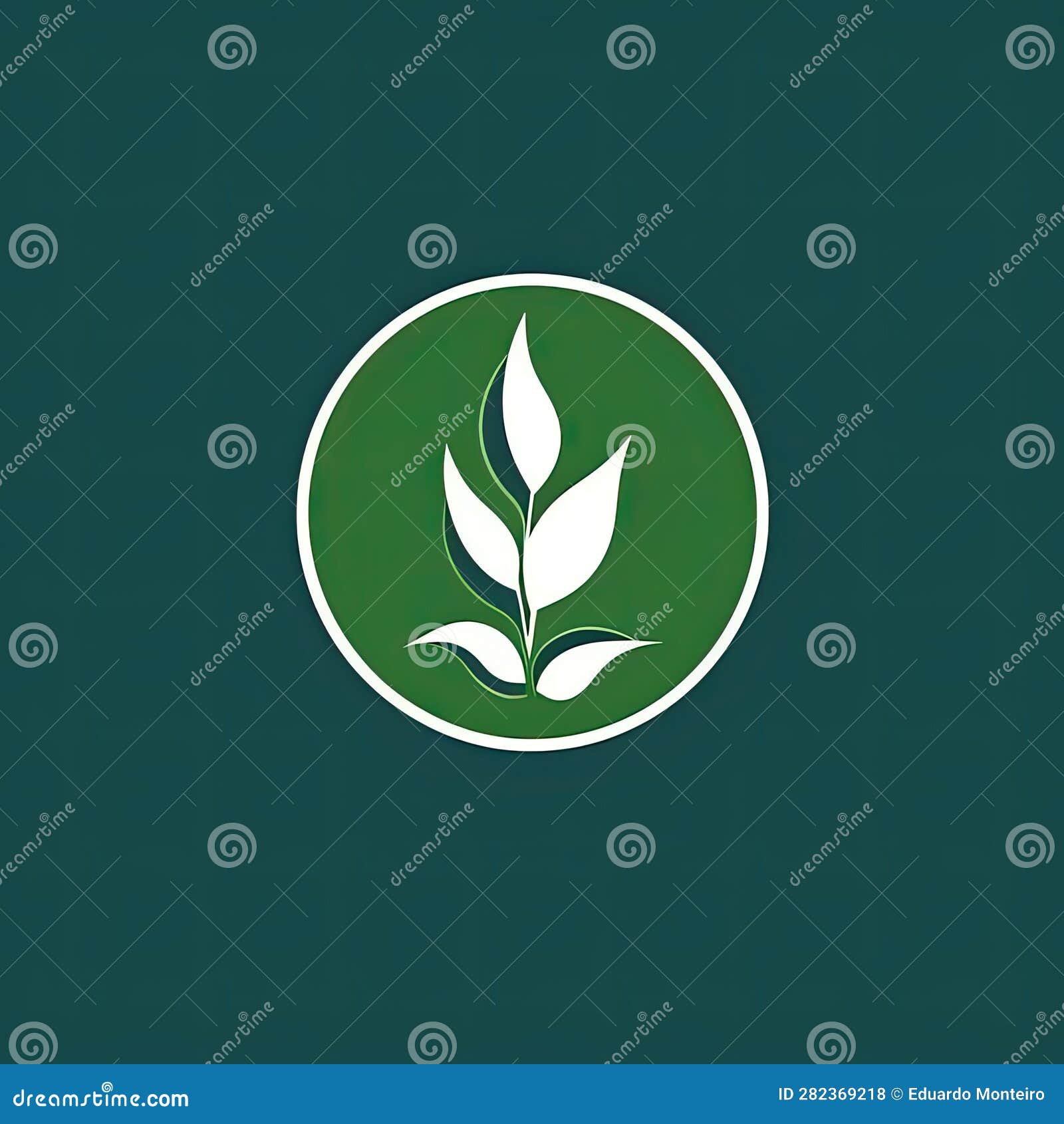 Minimalist Matcha Logo Design Stock Illustration - Illustration of ...