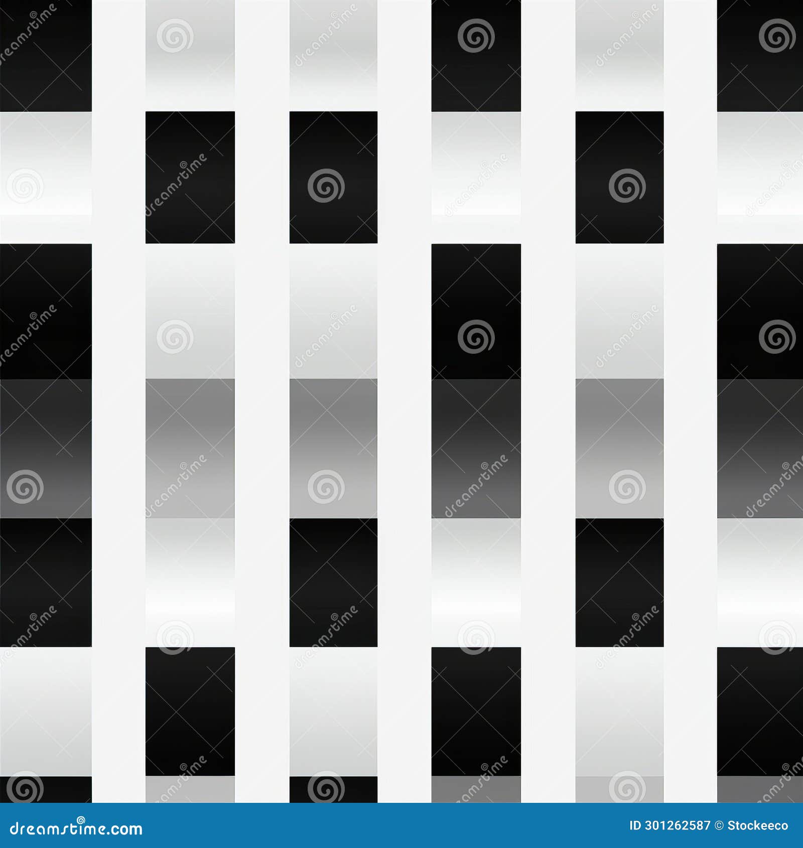 Minimalist Metallic Rectangles a Monochromatic Square Patterned ...