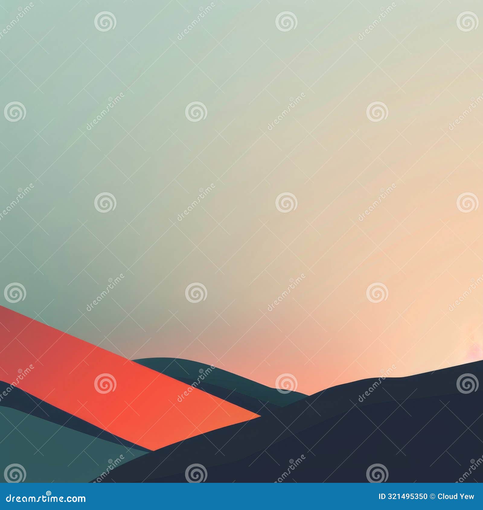 Minimalist Modern Background with Soft, Calming Gradients. Stock ...