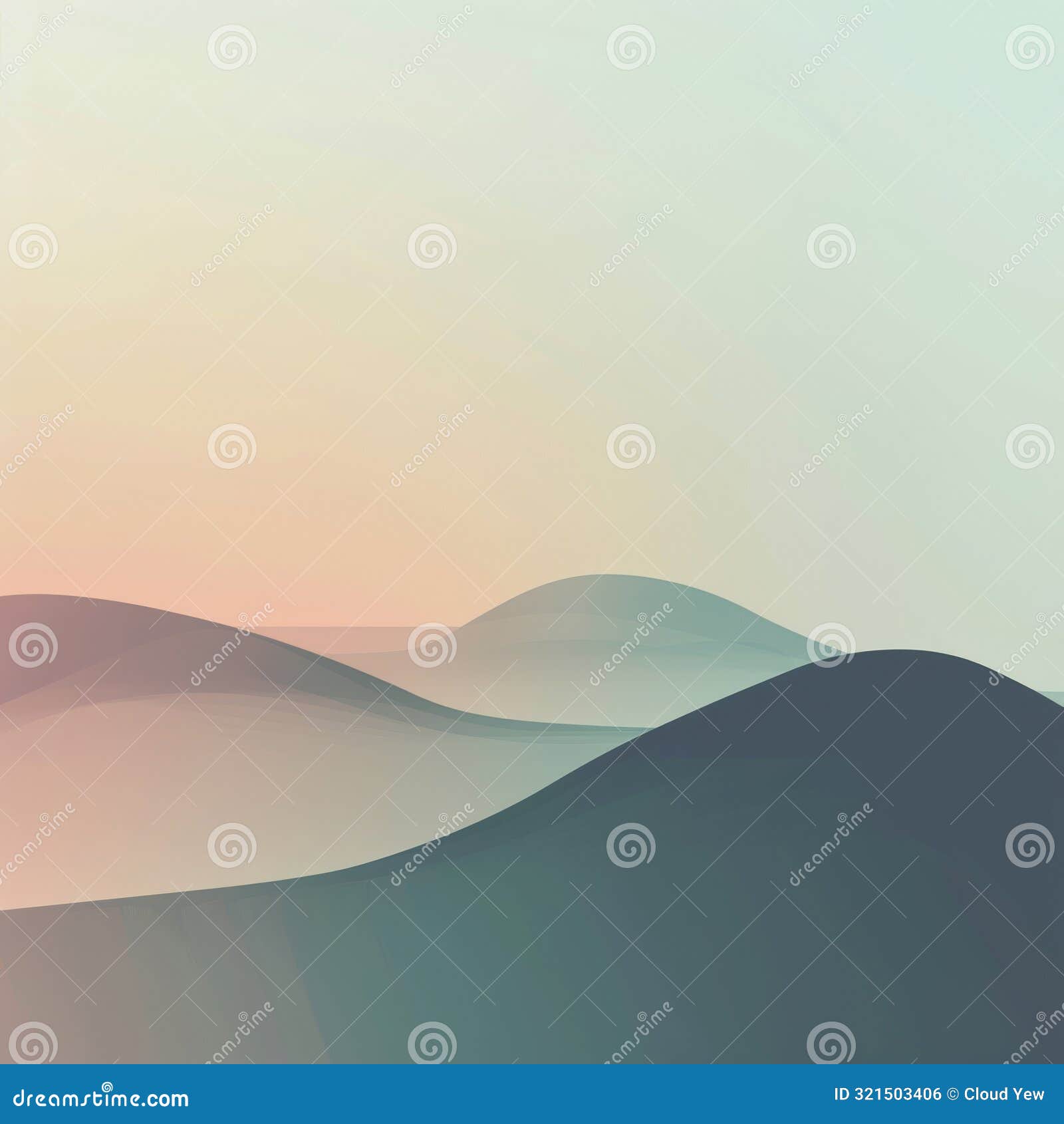 Minimalist Modern Background with Soft, Calming Gradients. Stock ...