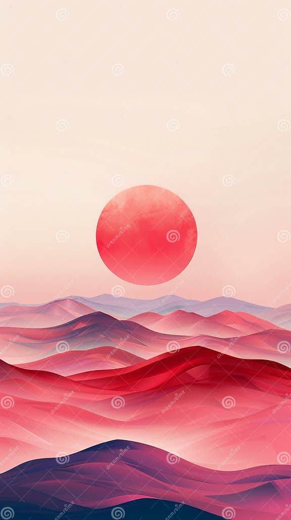 Minimalist Modern Background with Soft, Calming Gradients. Stock ...