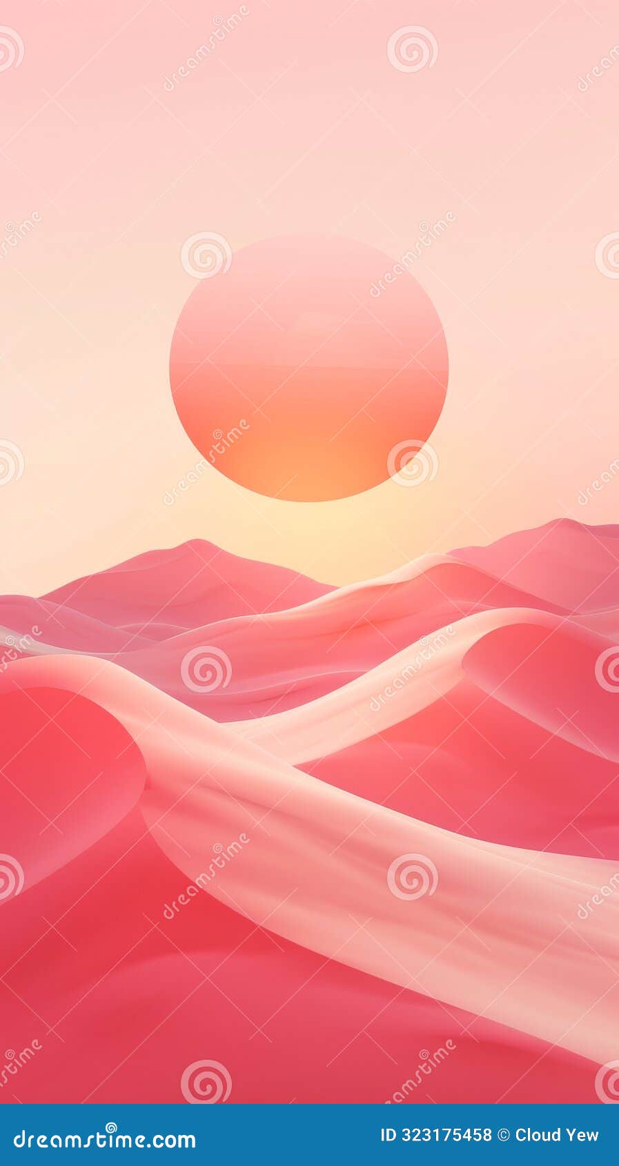 Minimalist Modern Background with Soft, Calming Gradients. Stock ...