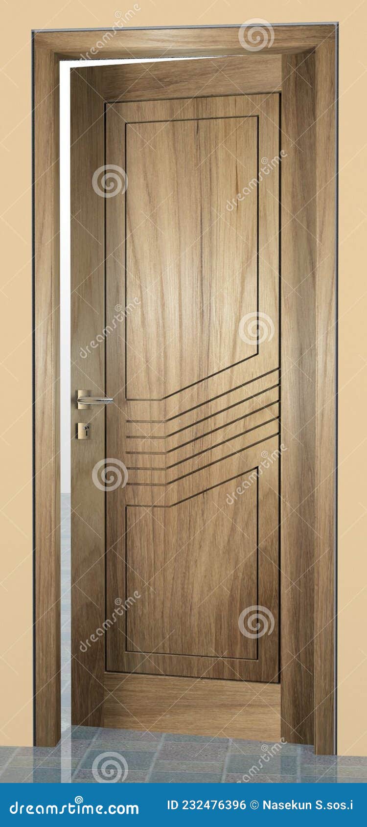 Tropical House Doors Model and Elegant Doors P1 Stock Photo - Image of ...