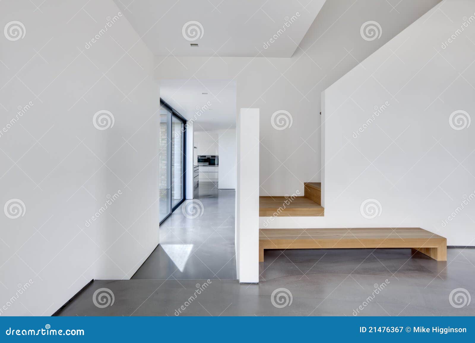A Modern Entrance Of A Residential Building Equipped With A Mechanism ...