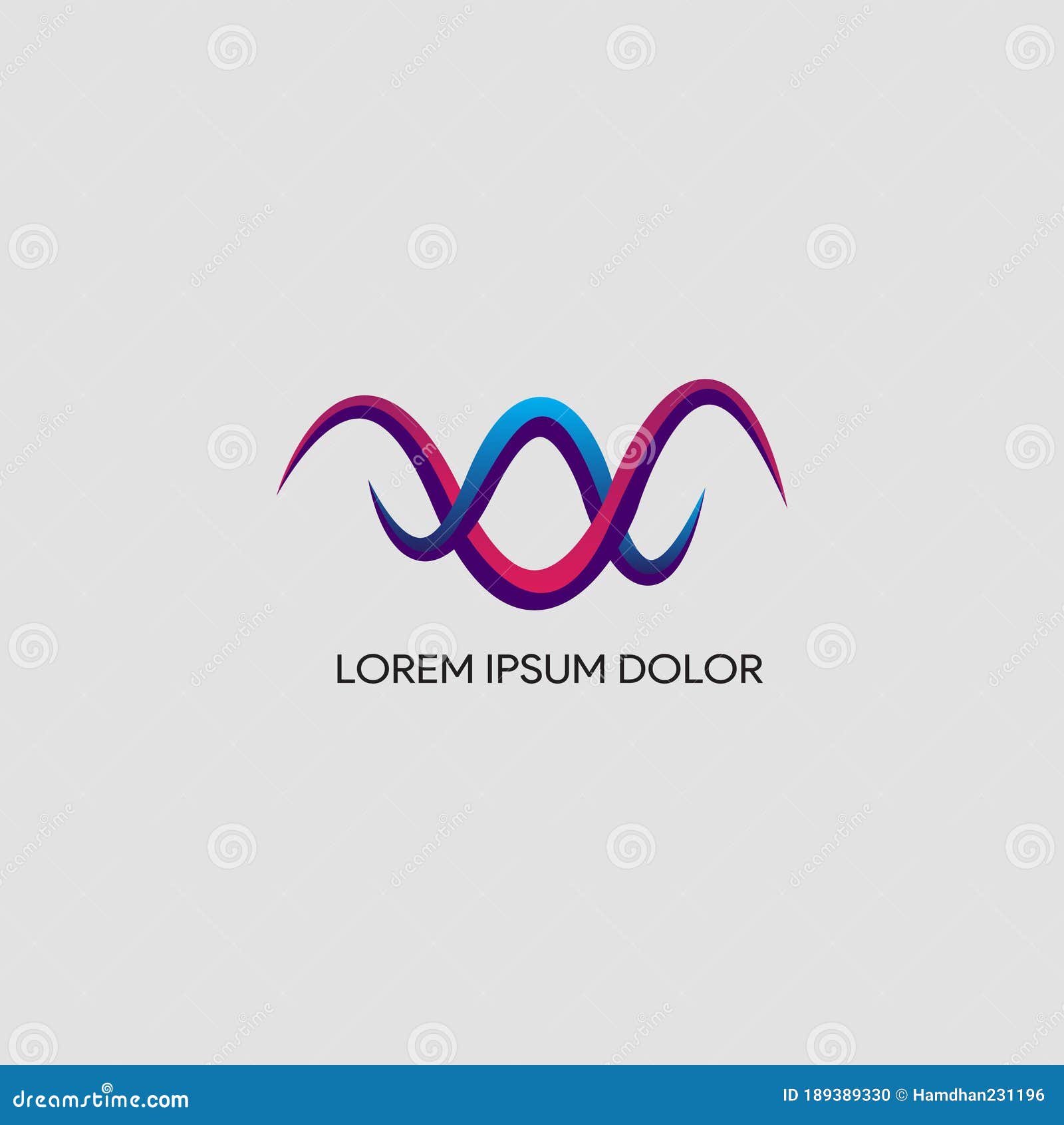 Minimalist Modern Infinity Logo Stock Vector - Illustration of eternity ...