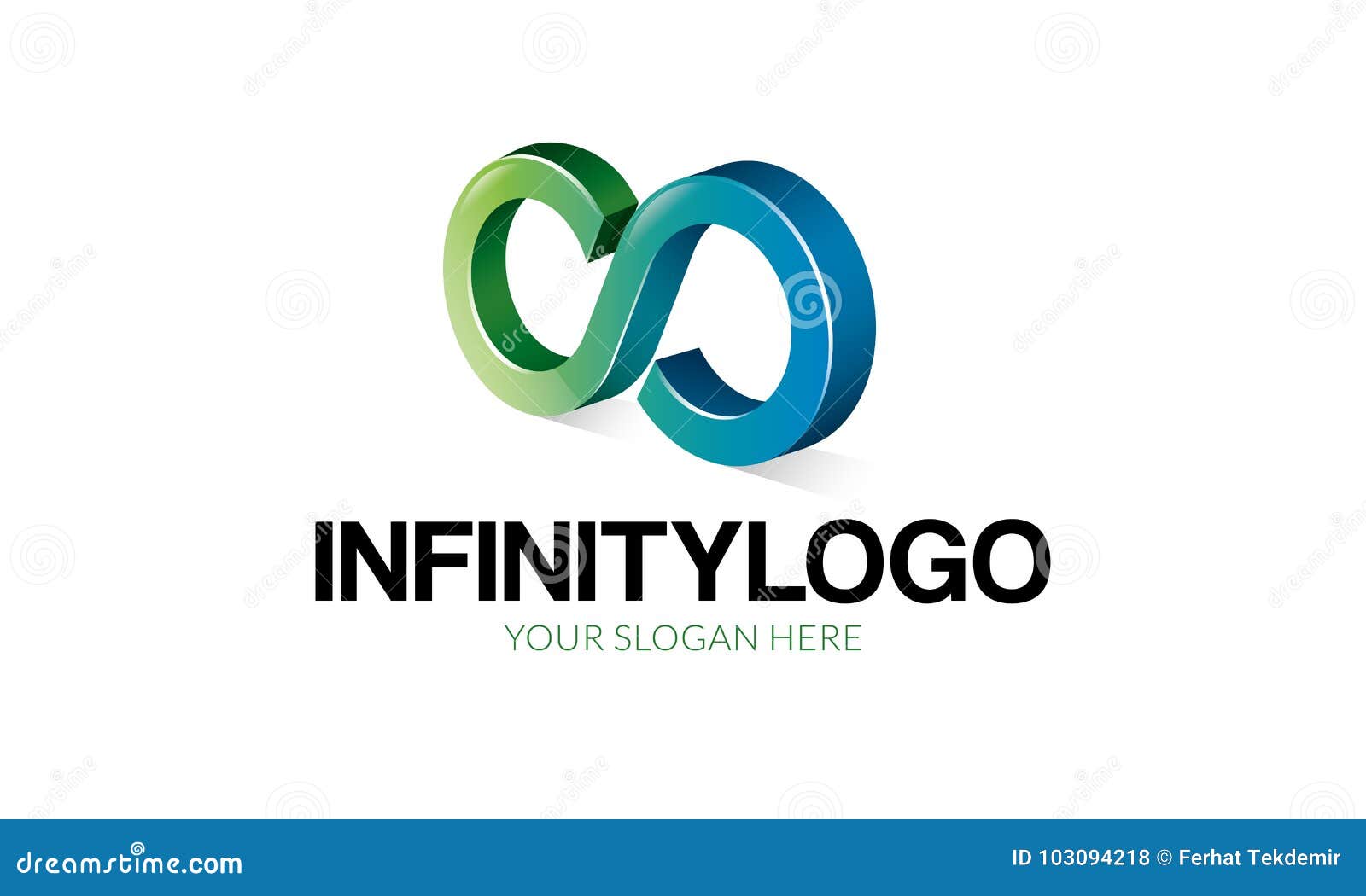 Infinity Logo Template stock illustration. Illustration of human ...