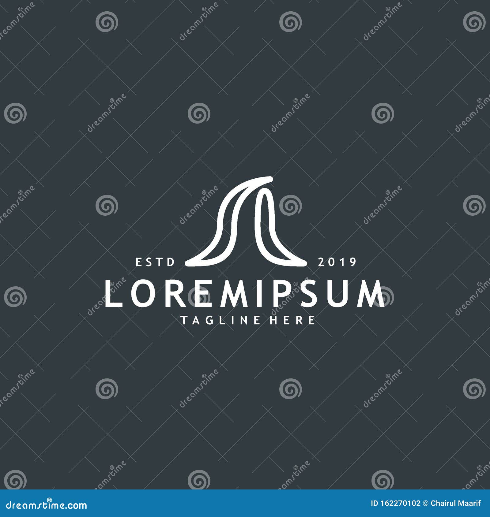 Minimalist and Modern Initial a Logo Design Stock Illustration ...