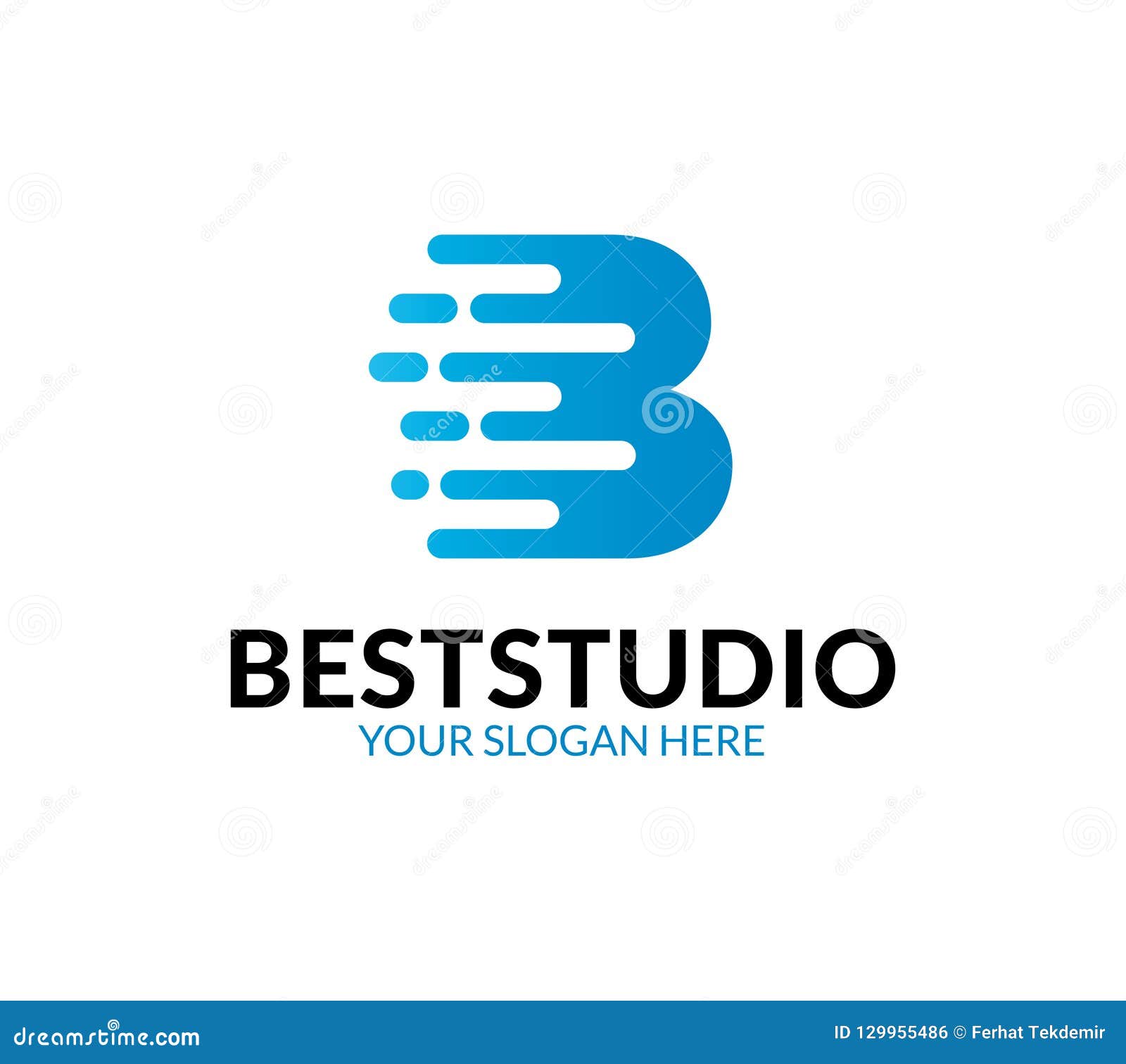 Best Studio Logo stock illustration. Illustration of business - 129955486