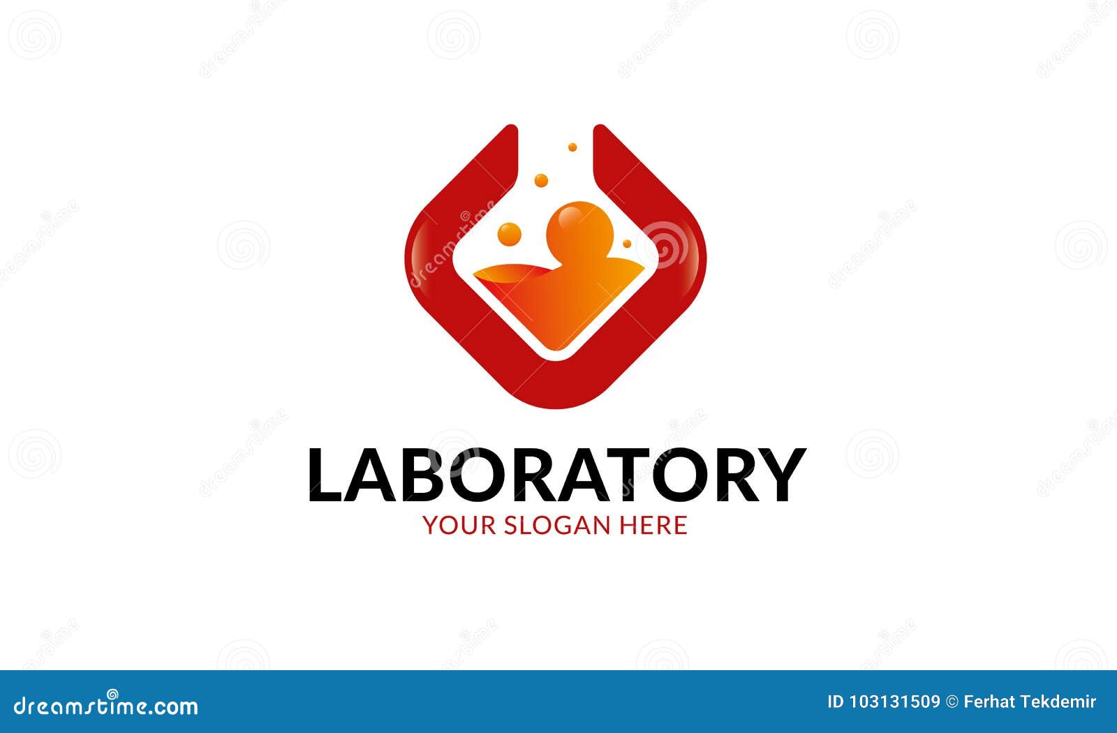 Laboratory Logo Template stock vector. Illustration of laboratory ...