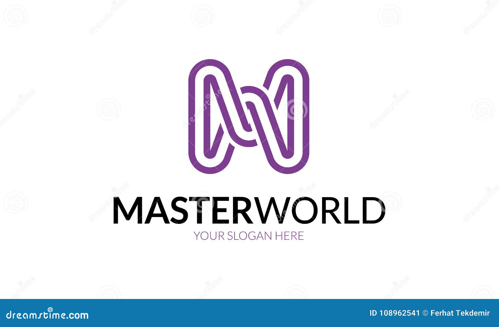 Master World Logo Template stock vector. Illustration of structure ...