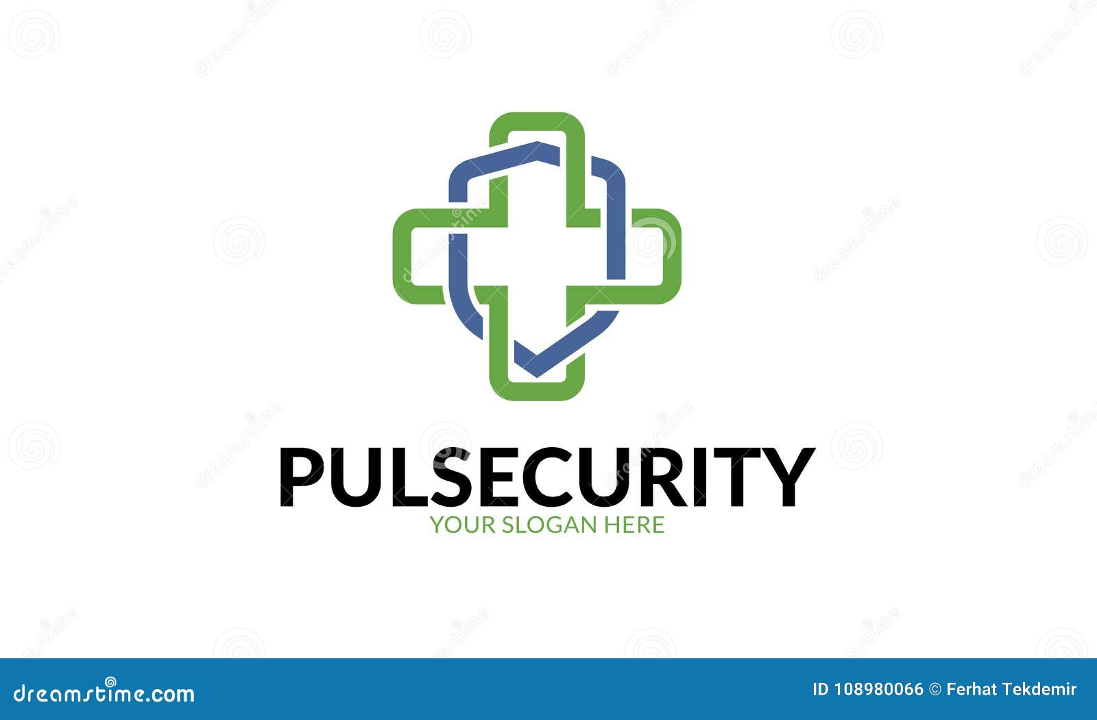 Pulse Security Logo Template Stock Vector - Illustration of doctor ...