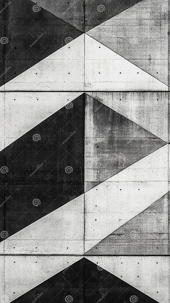Minimalist Monochrome Triangle Design with Clean, Geometric Shapes ...