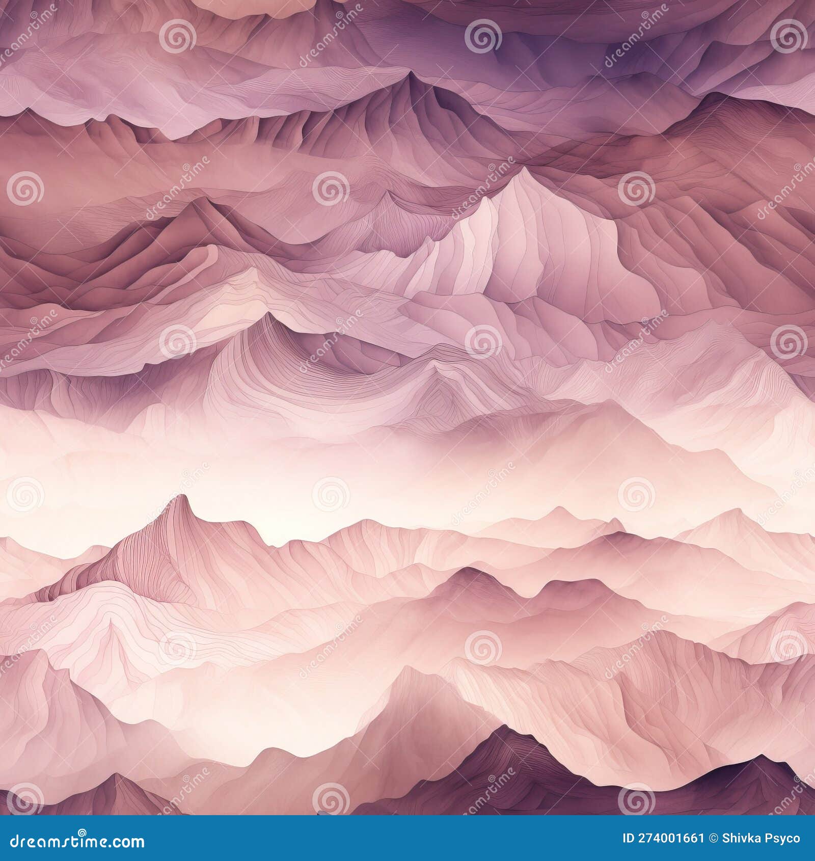 Minimalist Mountain Illustration On White Background: Badlands Design ...