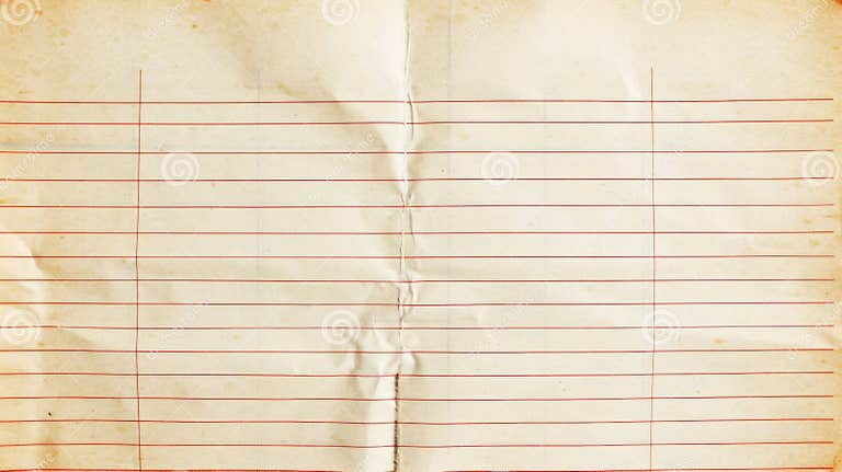 Minimalist Notebook. Clean and Simple Lined Paper Texture Background ...
