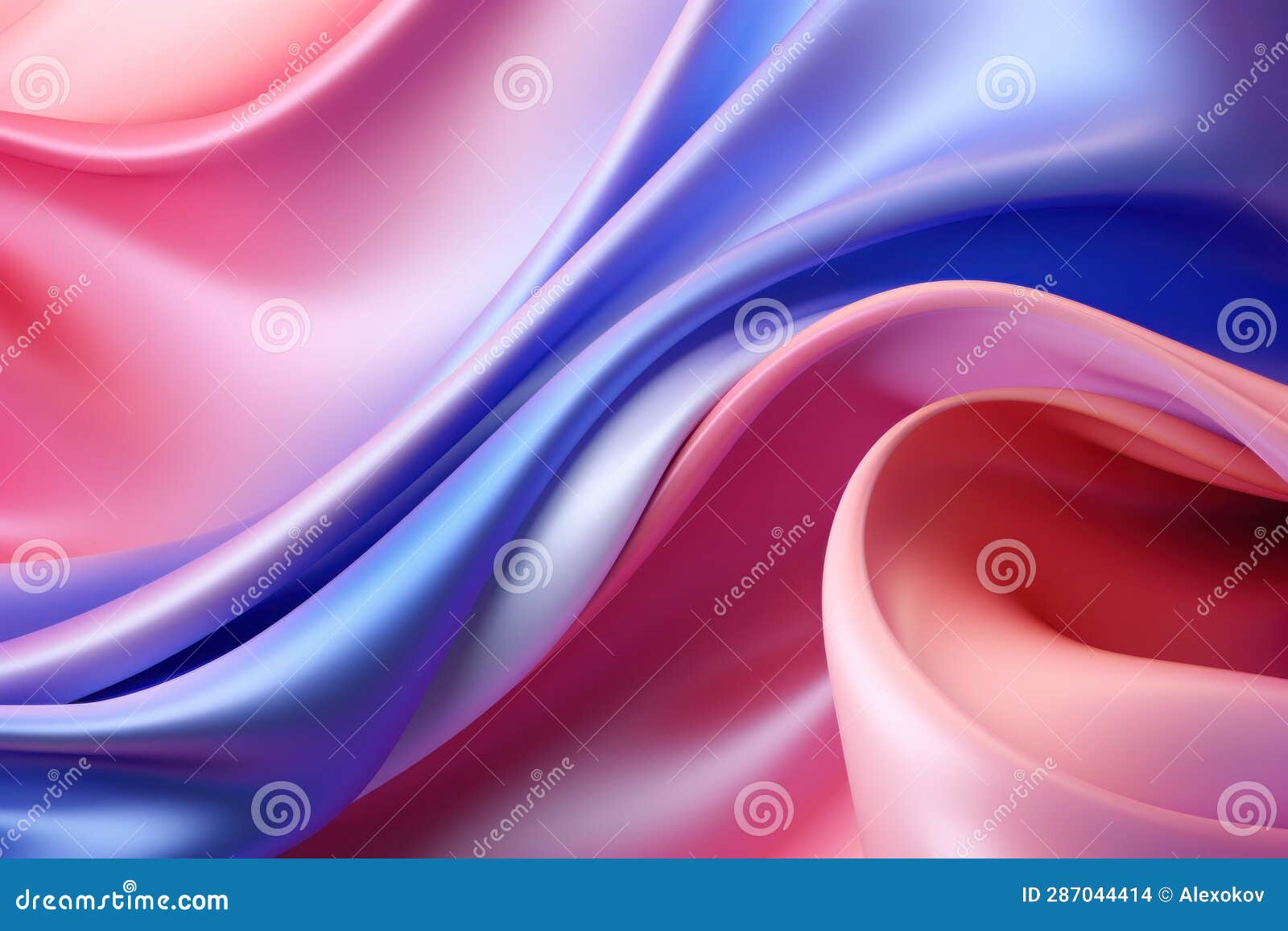 Minimalist Organic Smooth Pattern AI Generated Stock Illustration ...