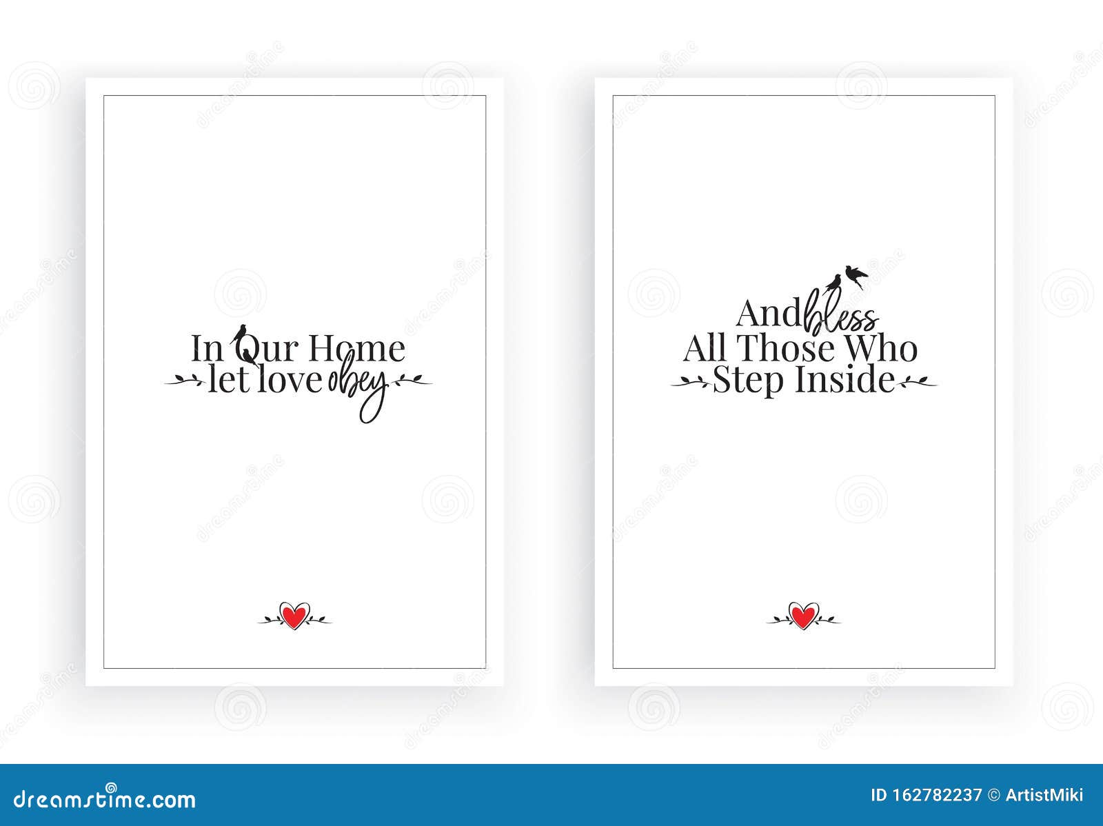 In Our Home Let Love Obey and Bless All those Who Step Inside, Wording ...