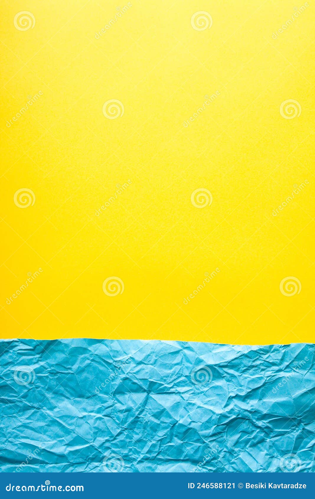 Blue and Yellow Paper Background Stock Image - Image of europe, color ...