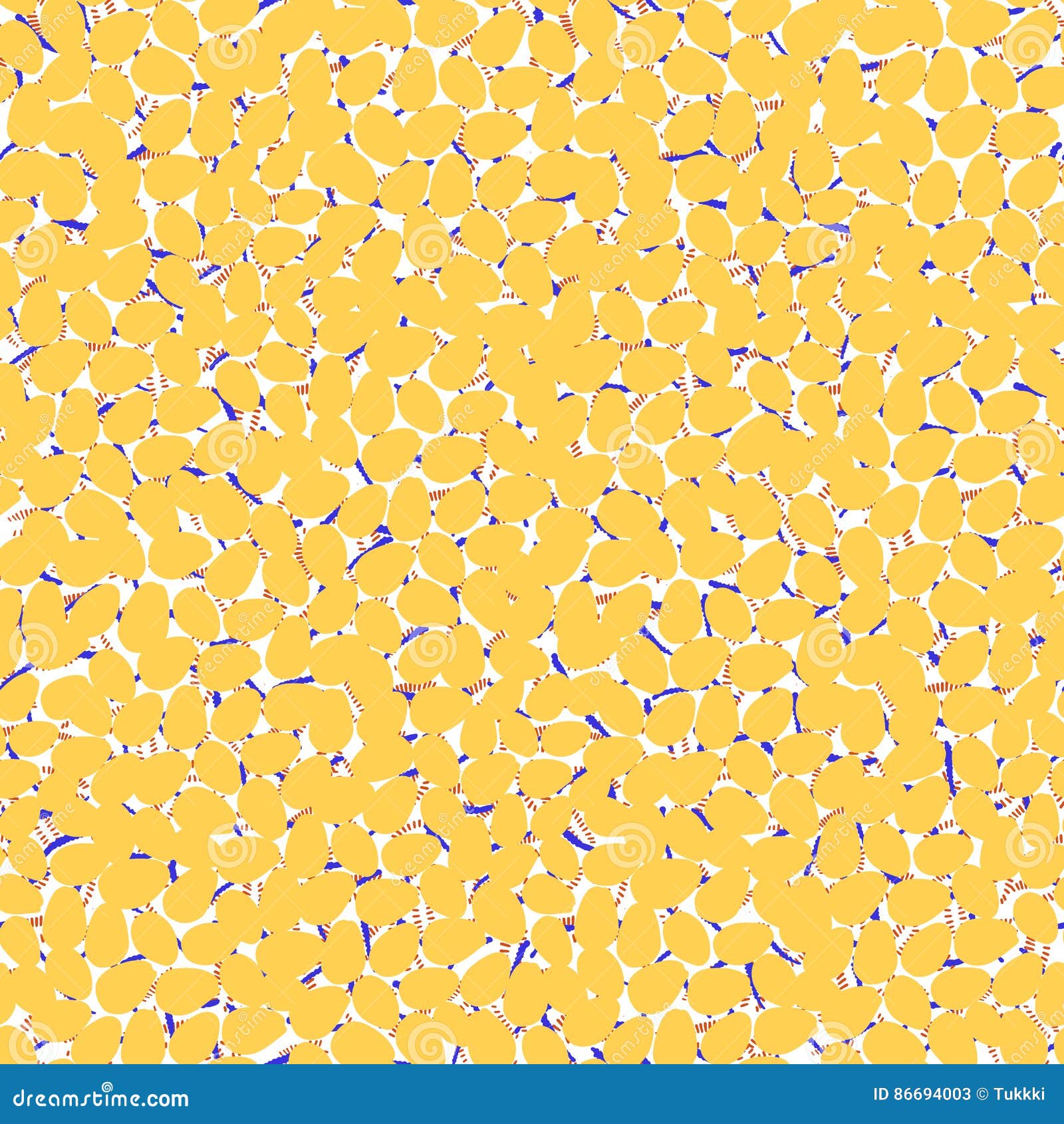 Minimalist Pattern with Small Random Shapes Stock Vector - Illustration ...