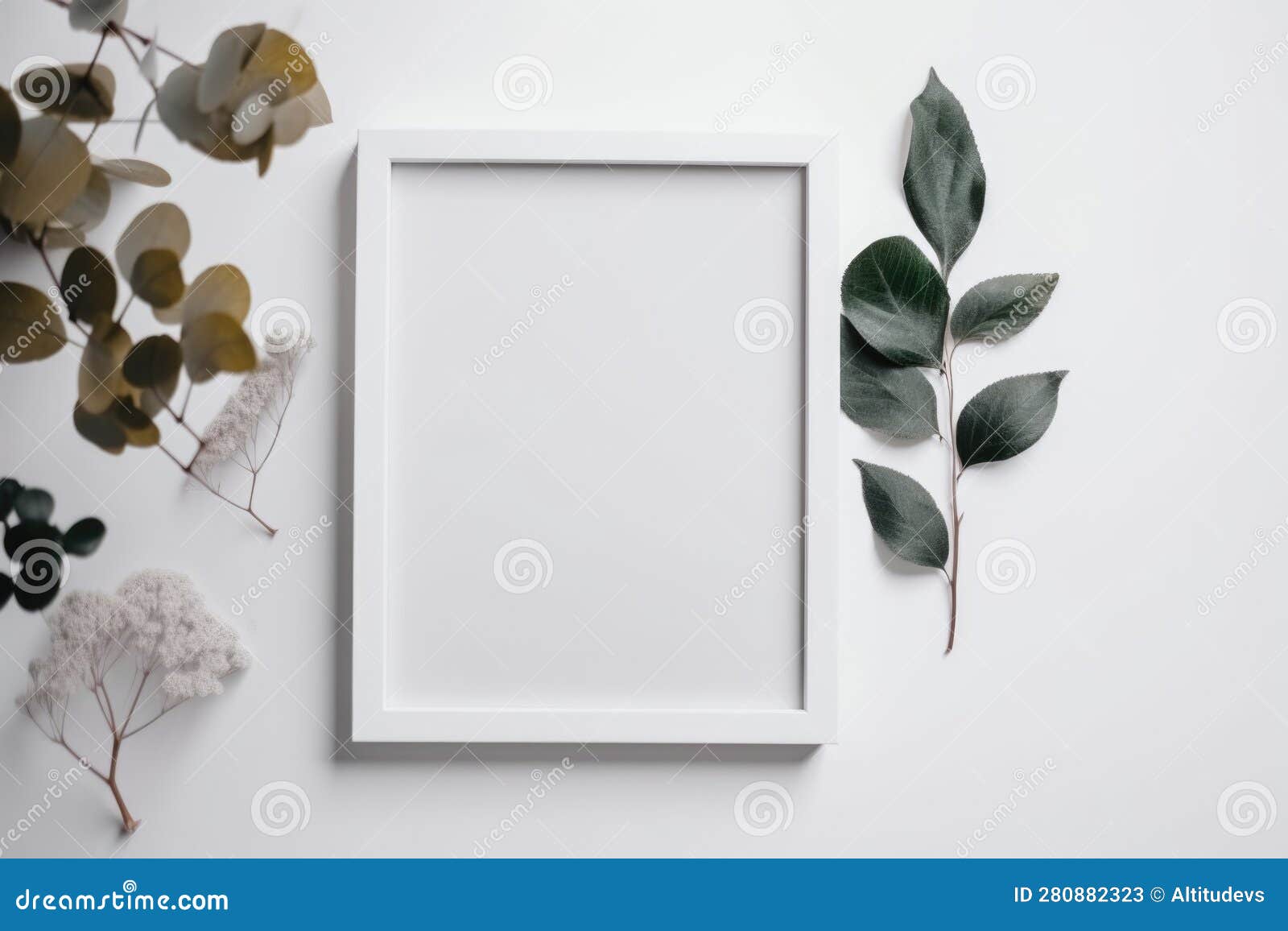 Minimalist Photo Frame, with a Beautiful and Simple Photo of Nature ...