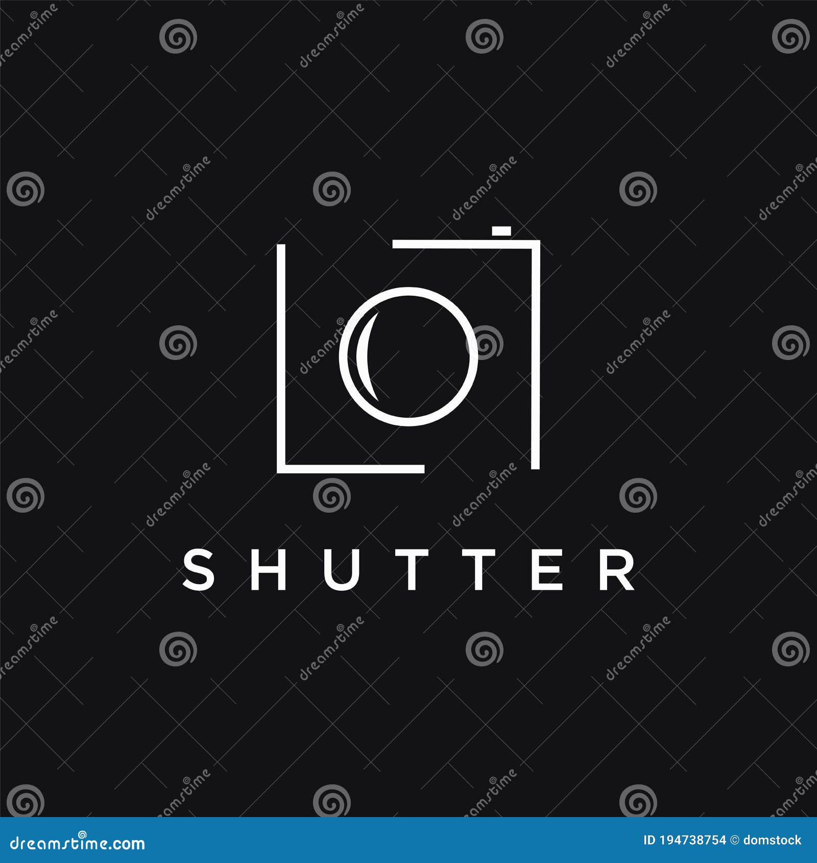 Minimalist Photography Camera Logo Icon Vector Template Stock Vector ...