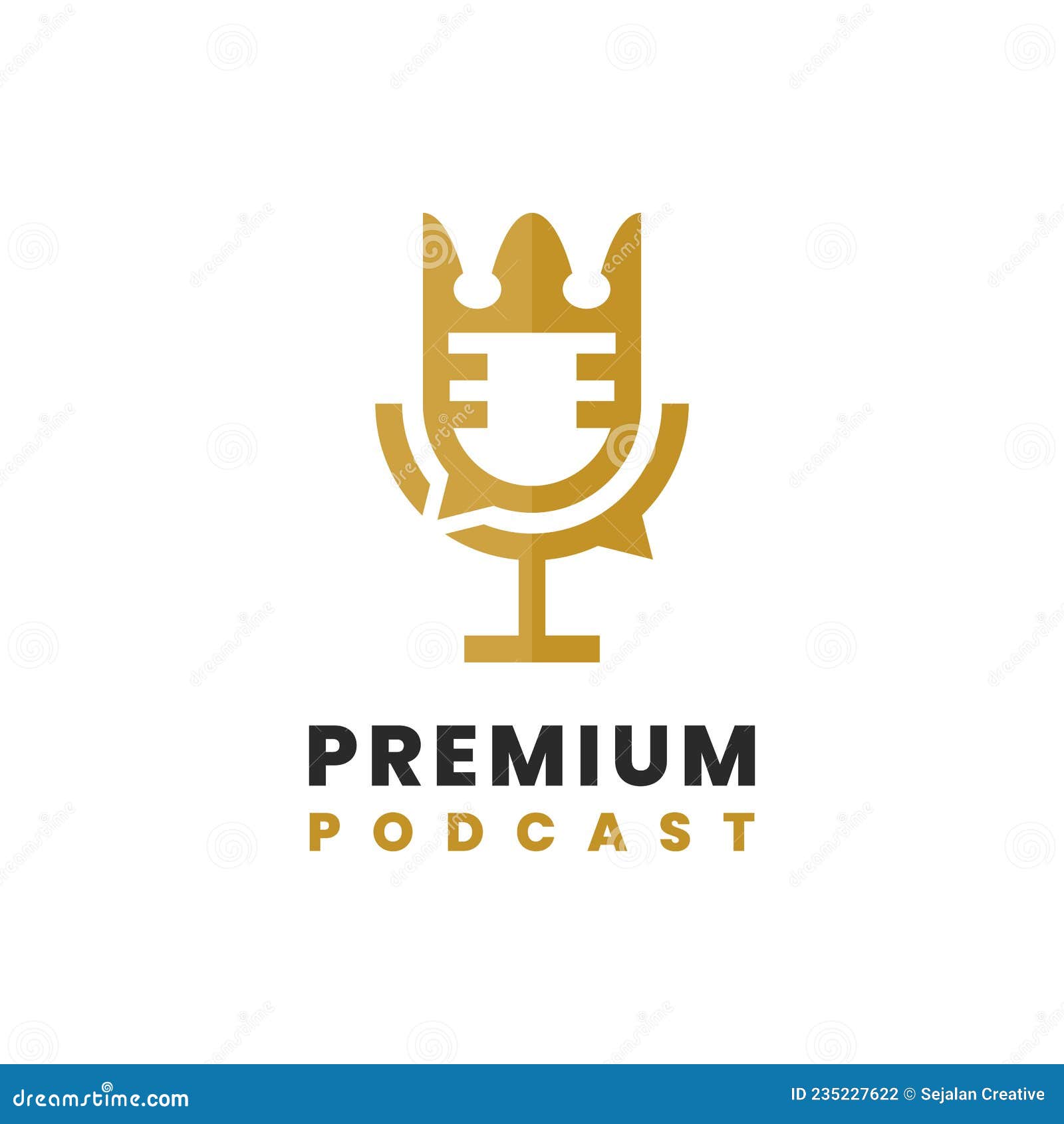 A Minimalist Premium Podcast Logo Vector Stock Vector - Illustration of ... A Minimalist Premium Podcast Logo Vector Stock Vector - Illustration of ...