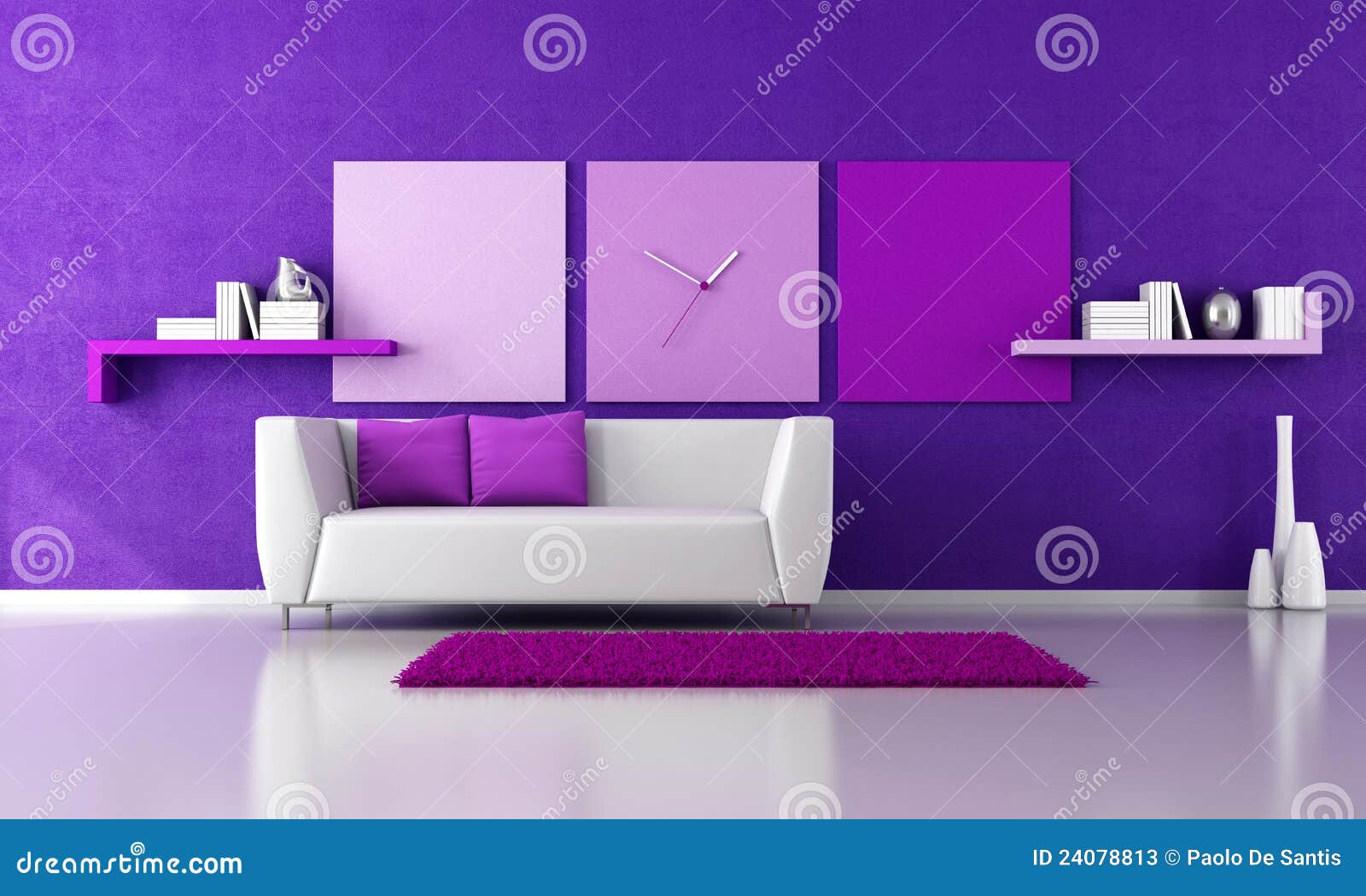 Minimalist Purple Wallpaper With Subtle Splash Pattern Royalty-Free ...