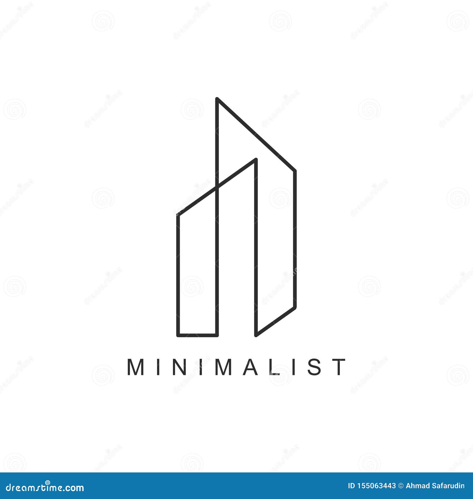 Minimalist Real Estate Logo Design Vector Illustration Simple Design ... Minimalist Real Estate Logo Design Vector Illustration Simple Design ...