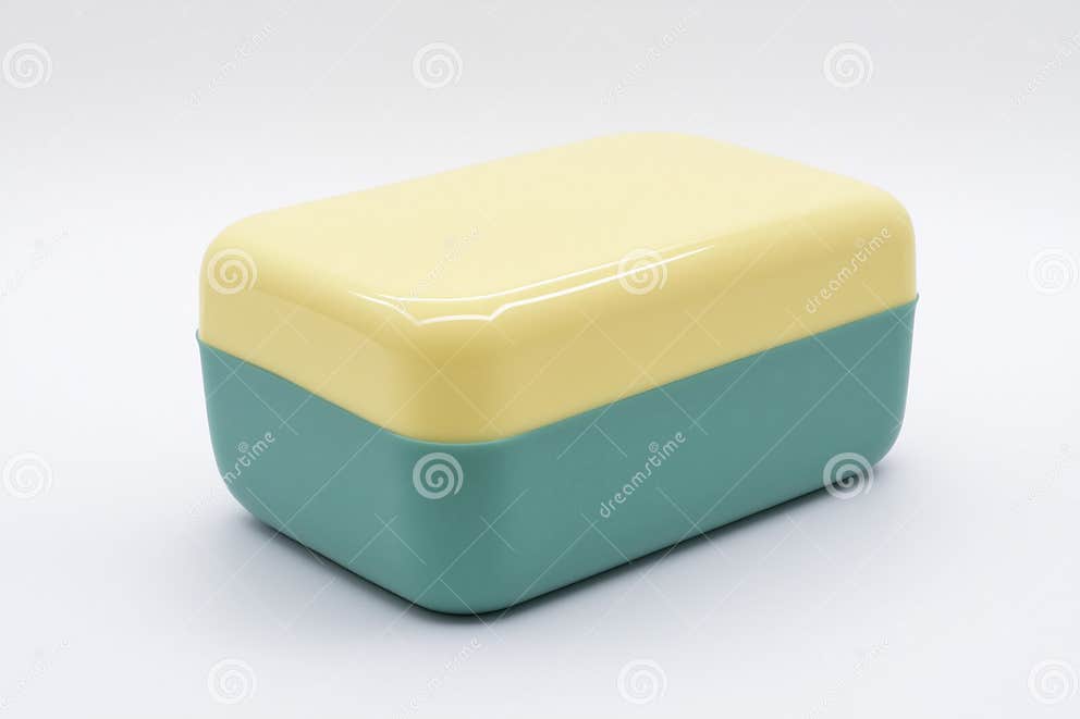 Minimalist Rectangular Container with Rounded Corners and Soft Foam ...