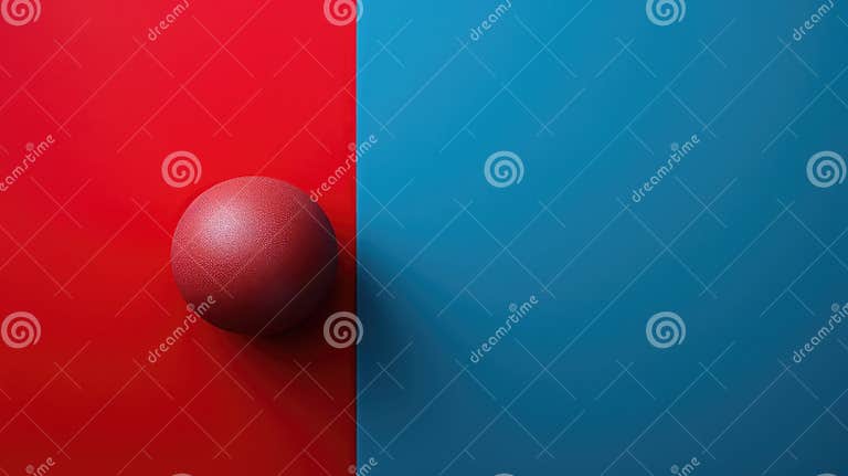 Minimalist Red and Blue Backgrounds Stock Illustration - Illustration ...