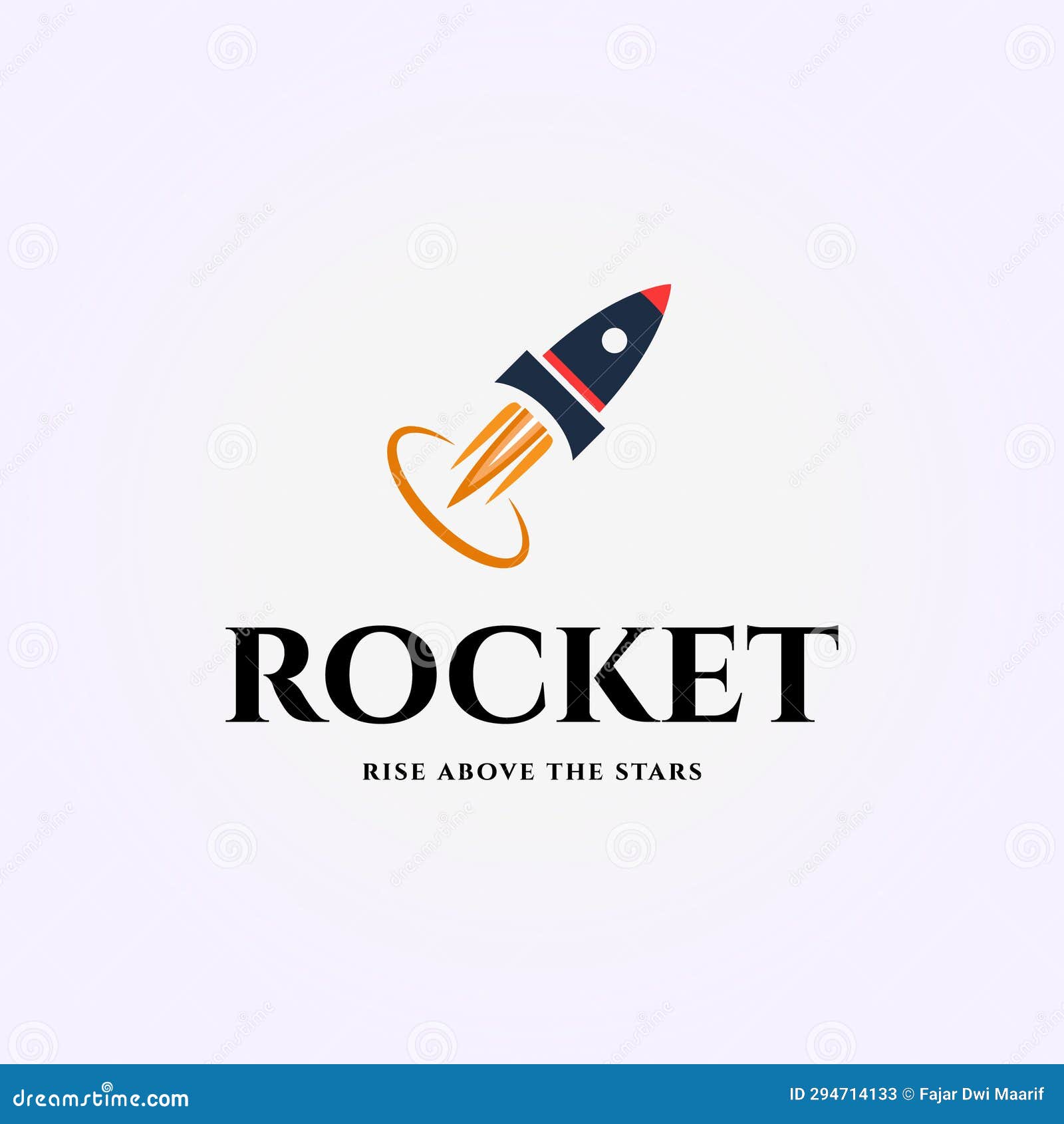 Minimalist Rocket Logo, Usable for Business and Technology Logos, Flat ...