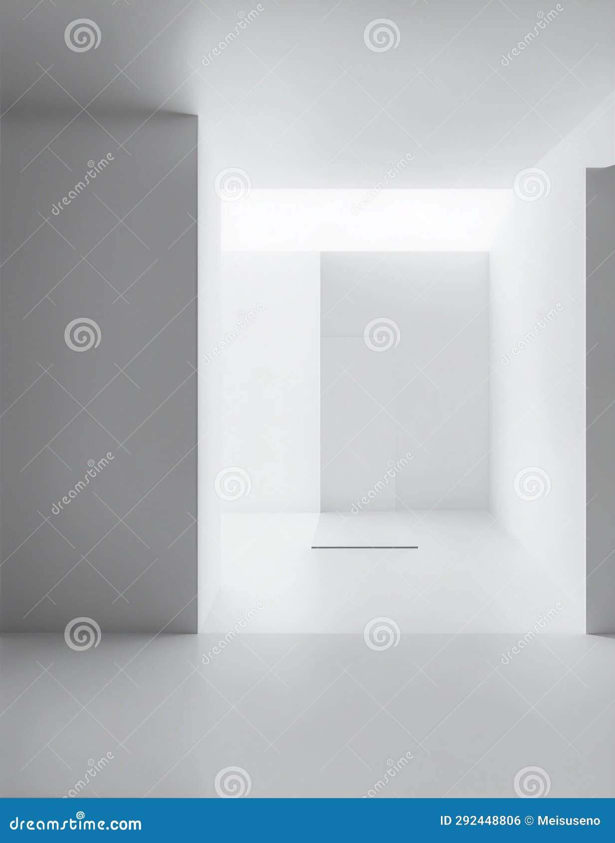 Minimalist Room Interior Design with a Quiet Room Concept Illustration ...