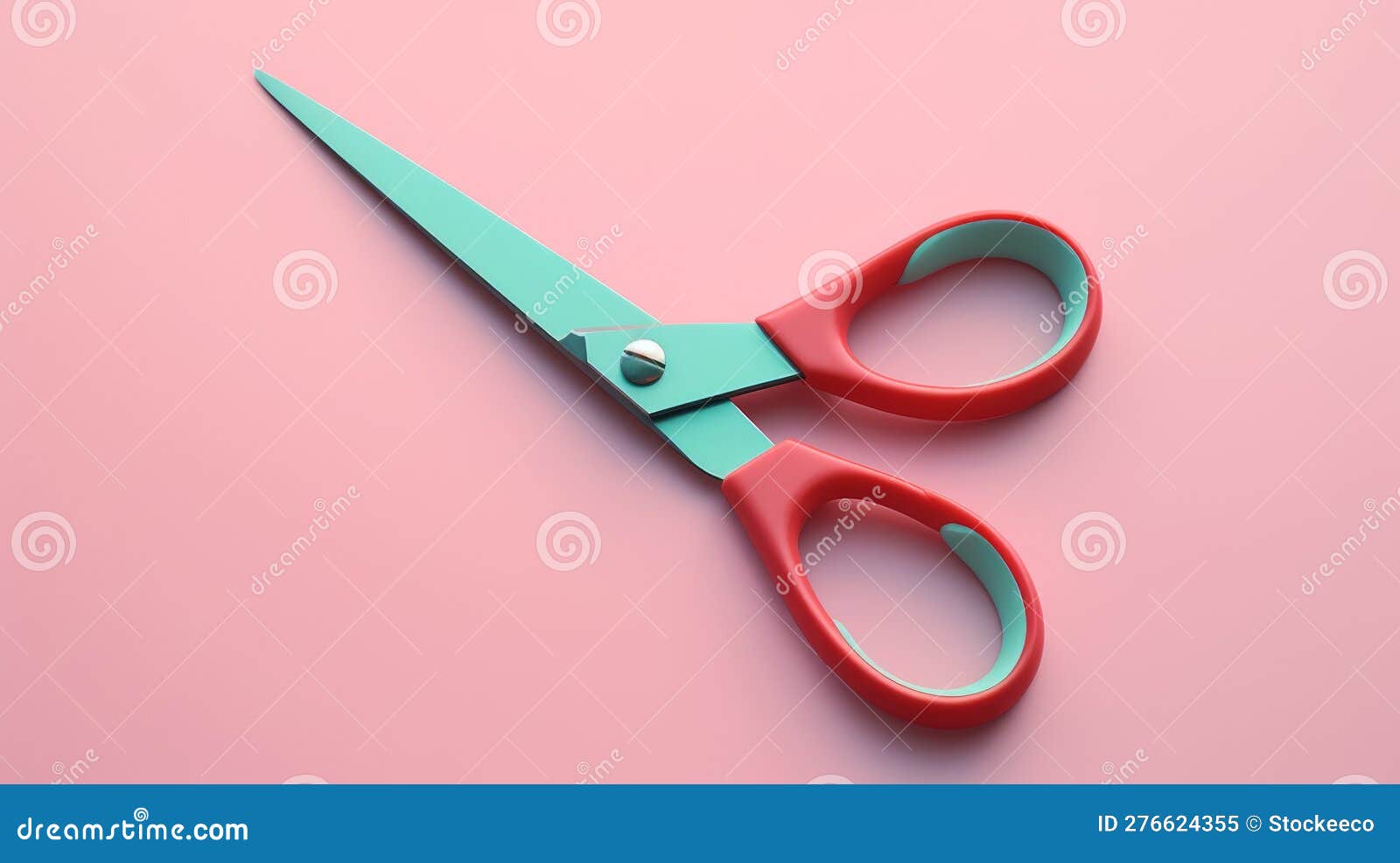 Minimalist 1980s Scissors Design Stock Illustration - Illustration of ...
