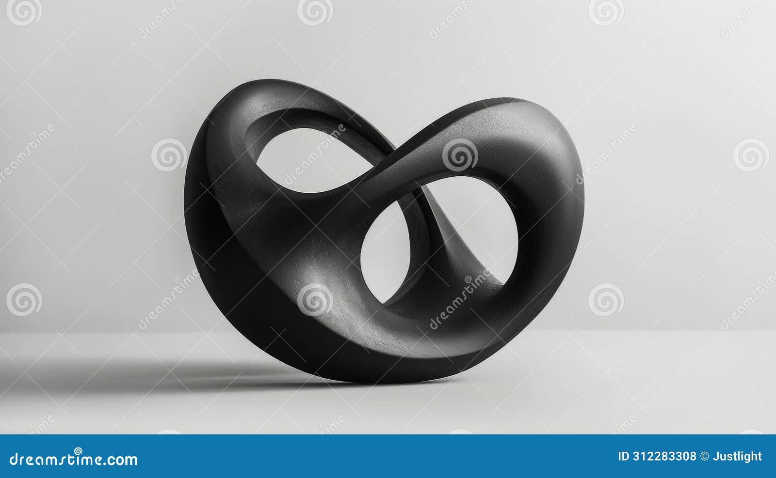 A Minimalist Sculpture Made of Intersecting Lines and Soft Fluid Curves ...