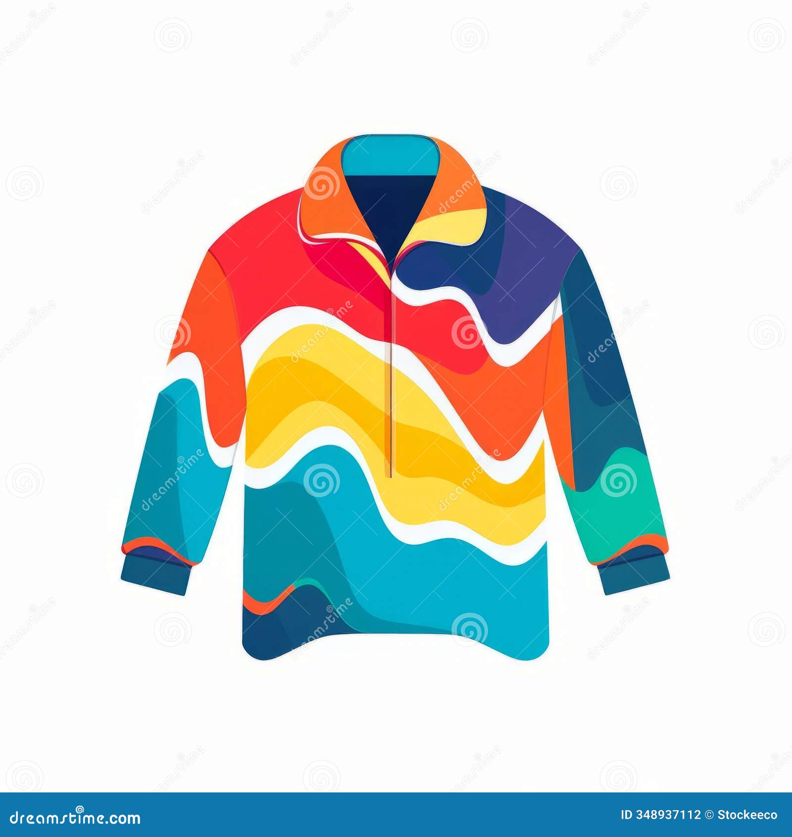 Minimalist Smock Design Graphic Vector Contour Isolated Background ...