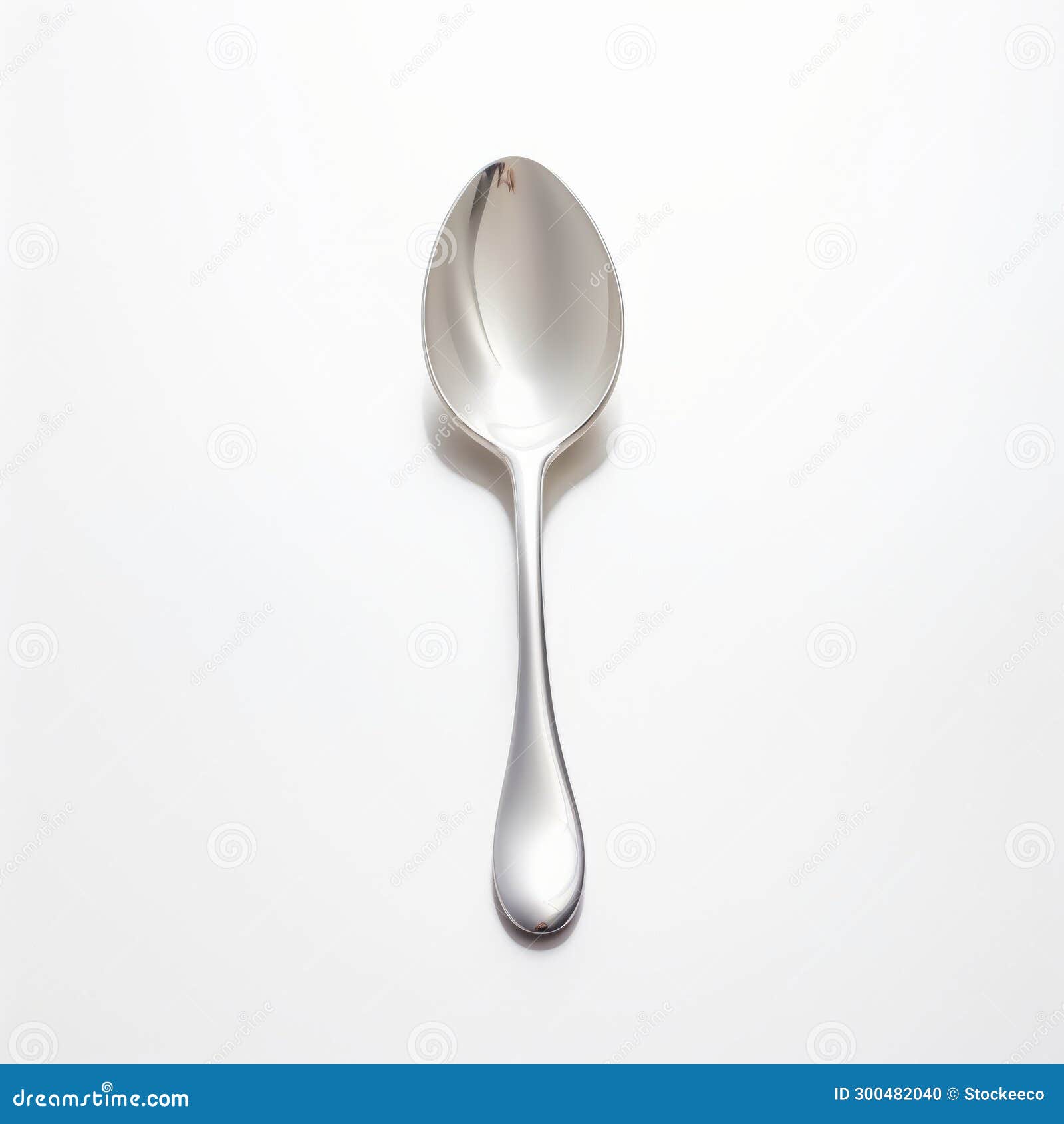 Minimalist Spoon on White Surface: a Peter Saville Inspired Composition ...