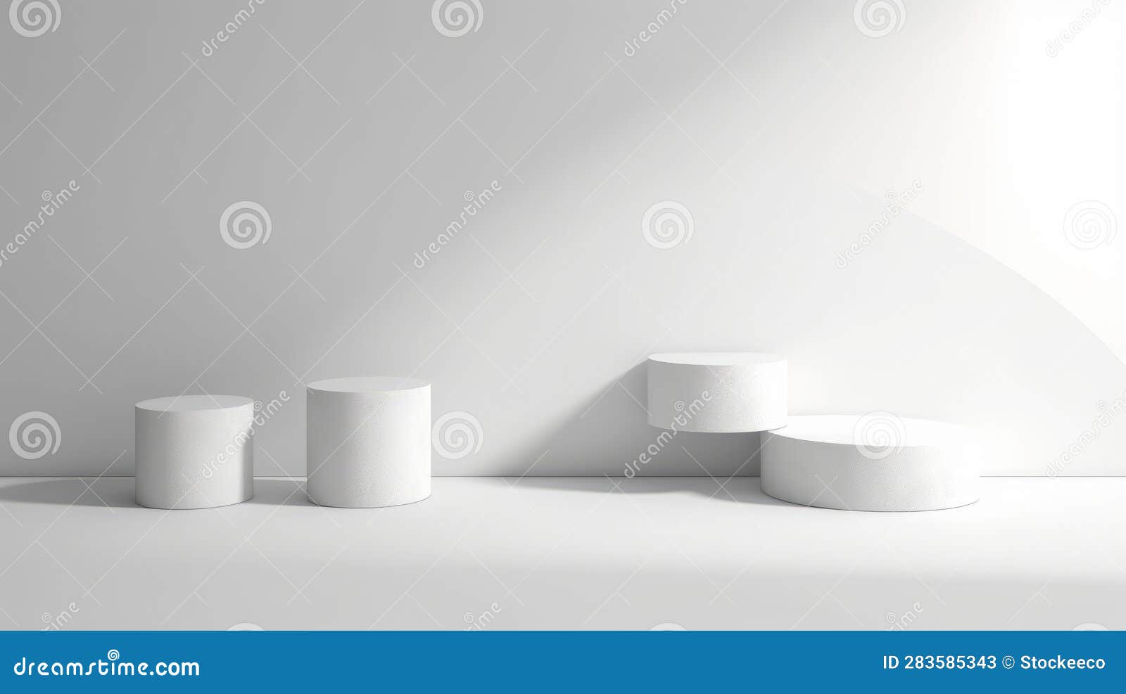 Minimalist Stage Designs with Luminous 3d Objects and Soft Tonal Range ...