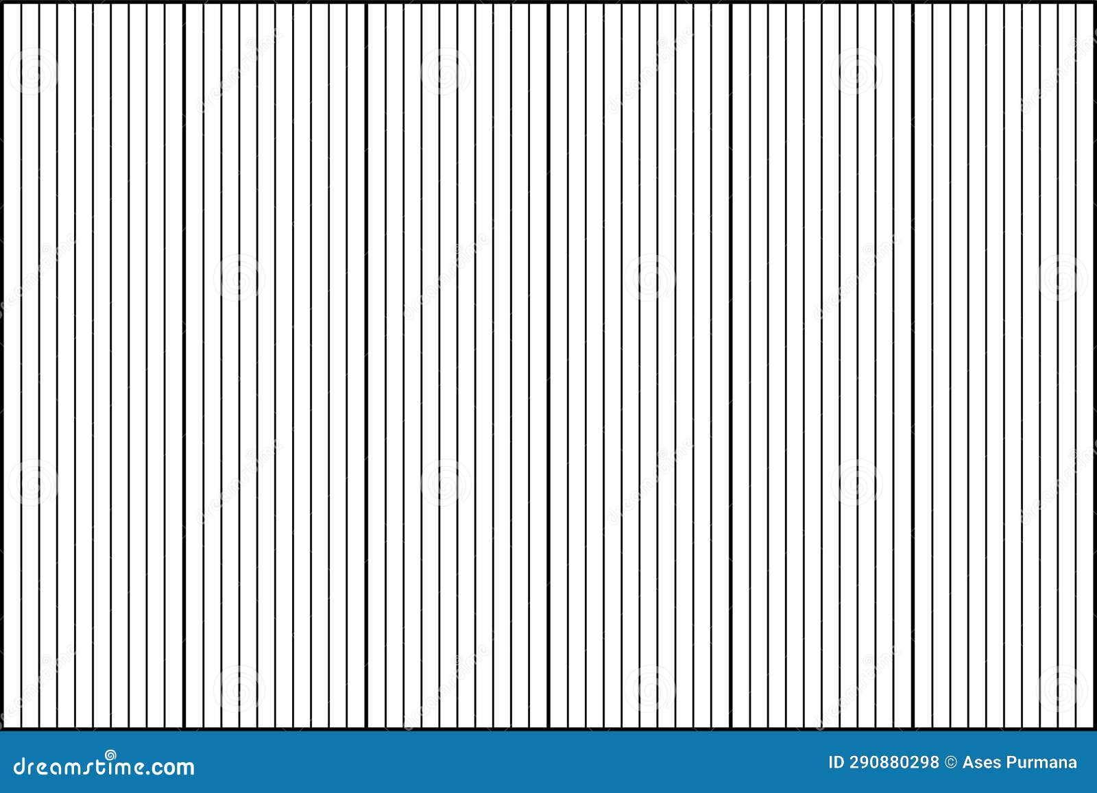 Minimalist Style of Divider Vertical Stripe Pattern. Set 6 Stock ...