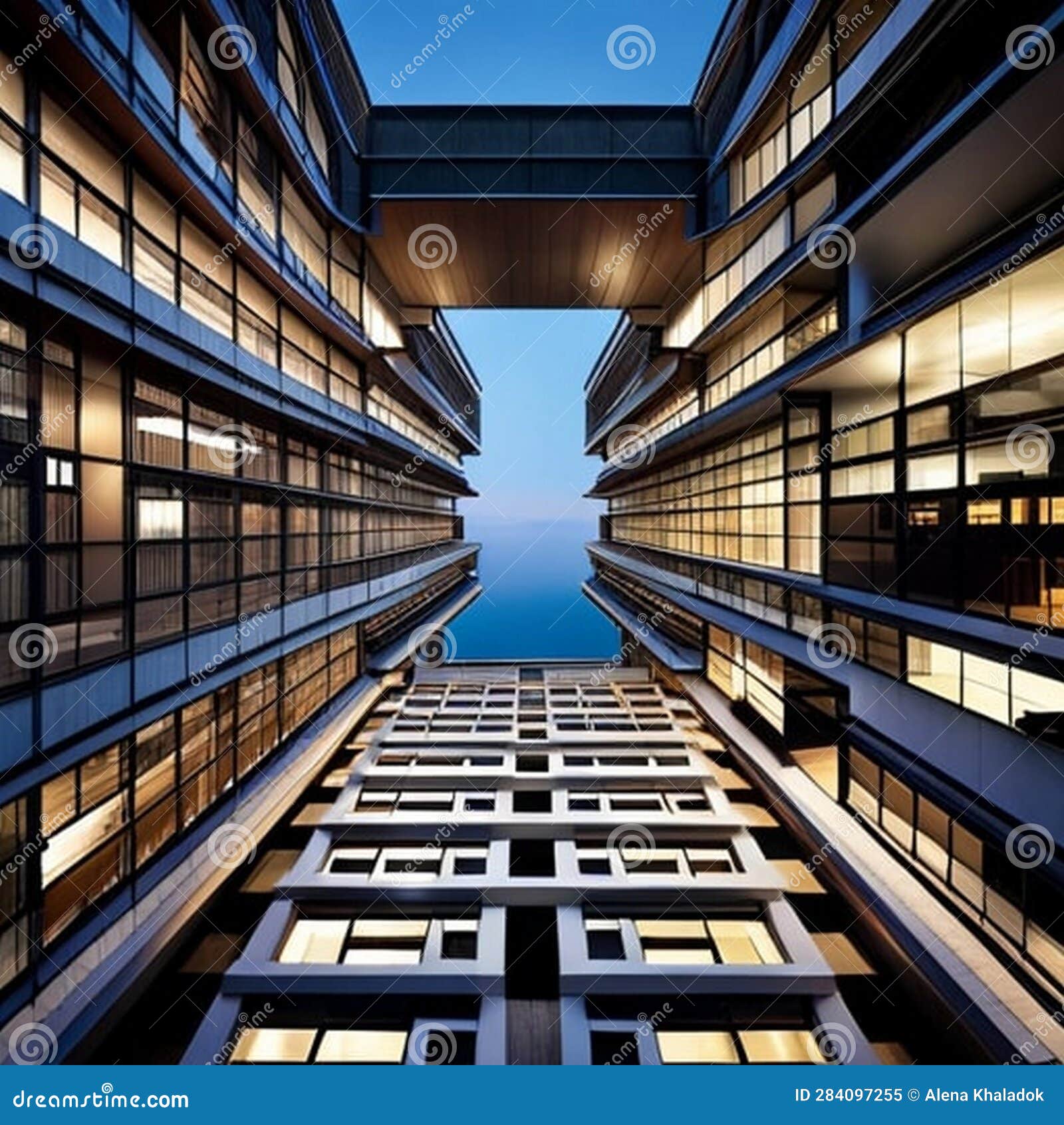 High-rise Resedential Building with a Unique Form and Facade Stock ...