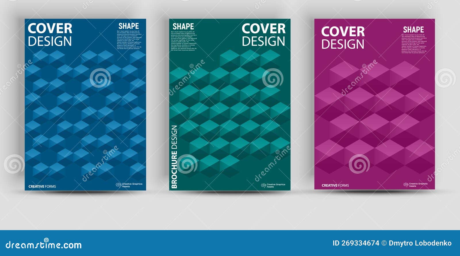 Minimalist Style Premium Placard Layout Bundle. Tile Geometric Elements ...